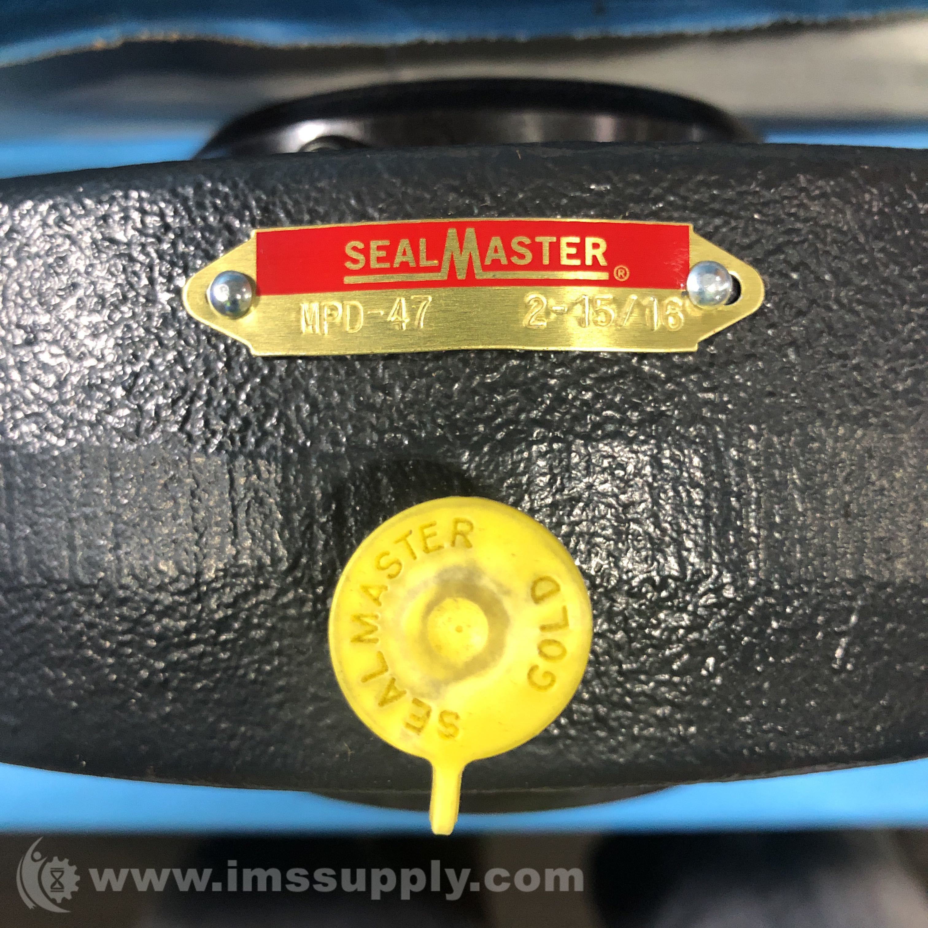 Sealmaster MPD-47 2-15/16'' Bore Pillow Block Ball Bearing Unit - IMS ...