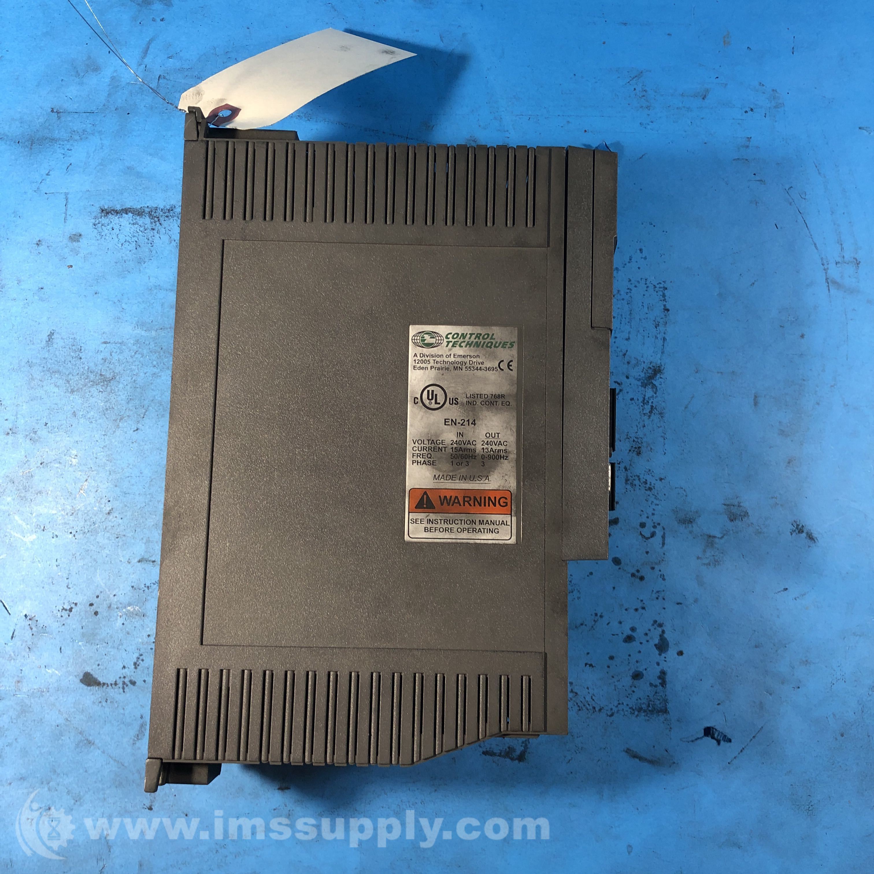 Control Techniques EN-214 Voltage 240VAC - IMS Supply