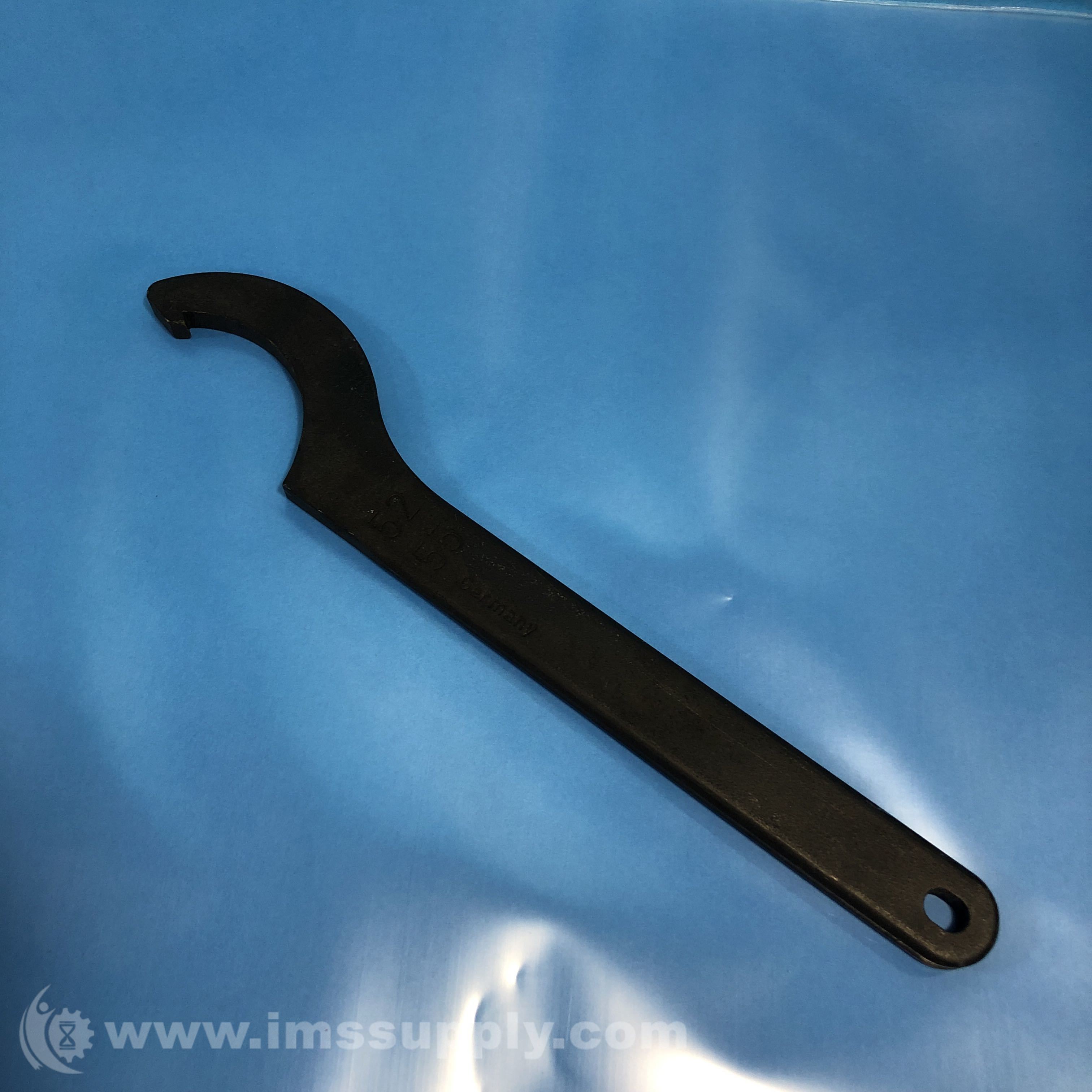 52-55 Hook Spanner Wrench, 9'' LG - IMS Supply