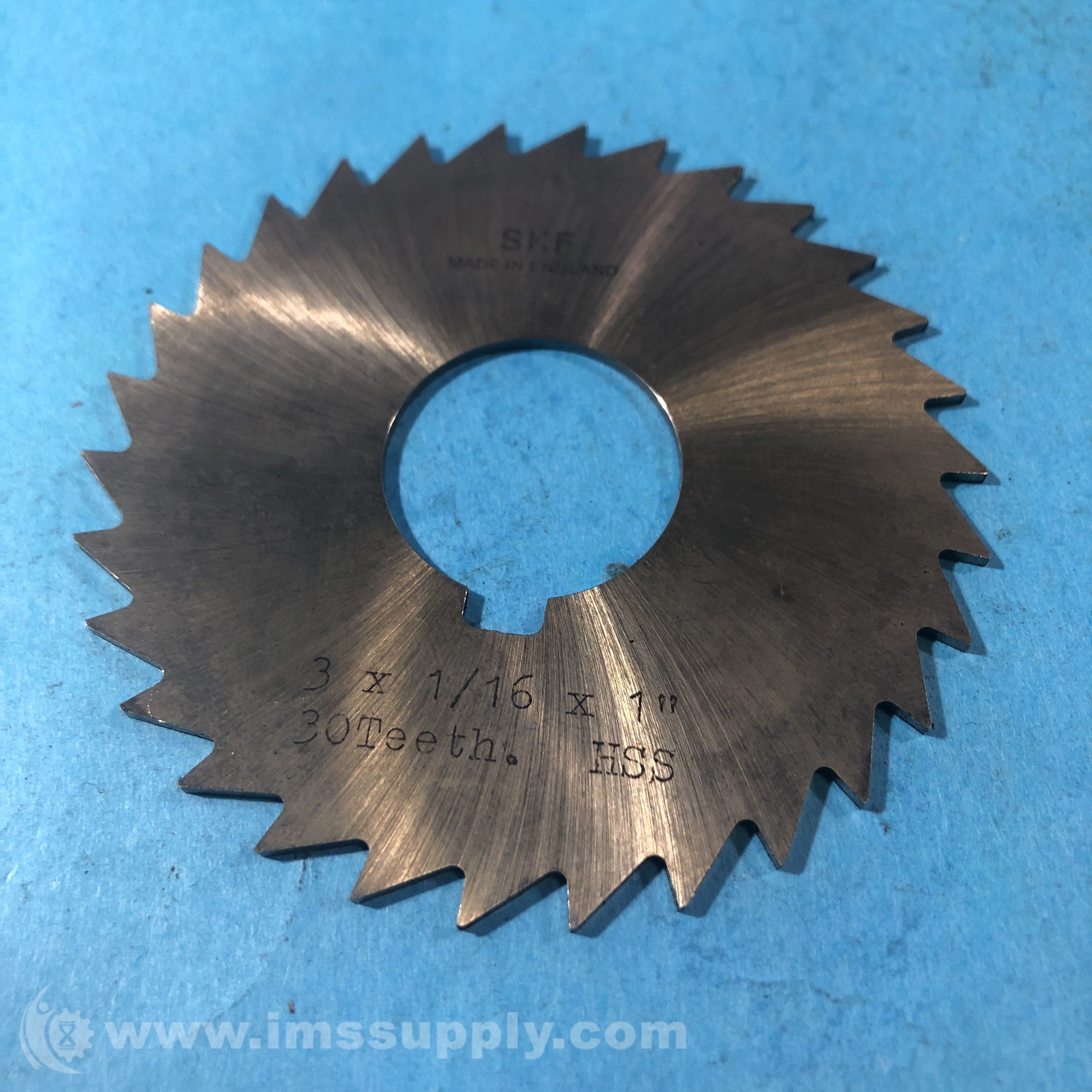 SKF 3 x 1/16 x 1 HSS 30 Teeth Circular Saw Blade - IMS Supply