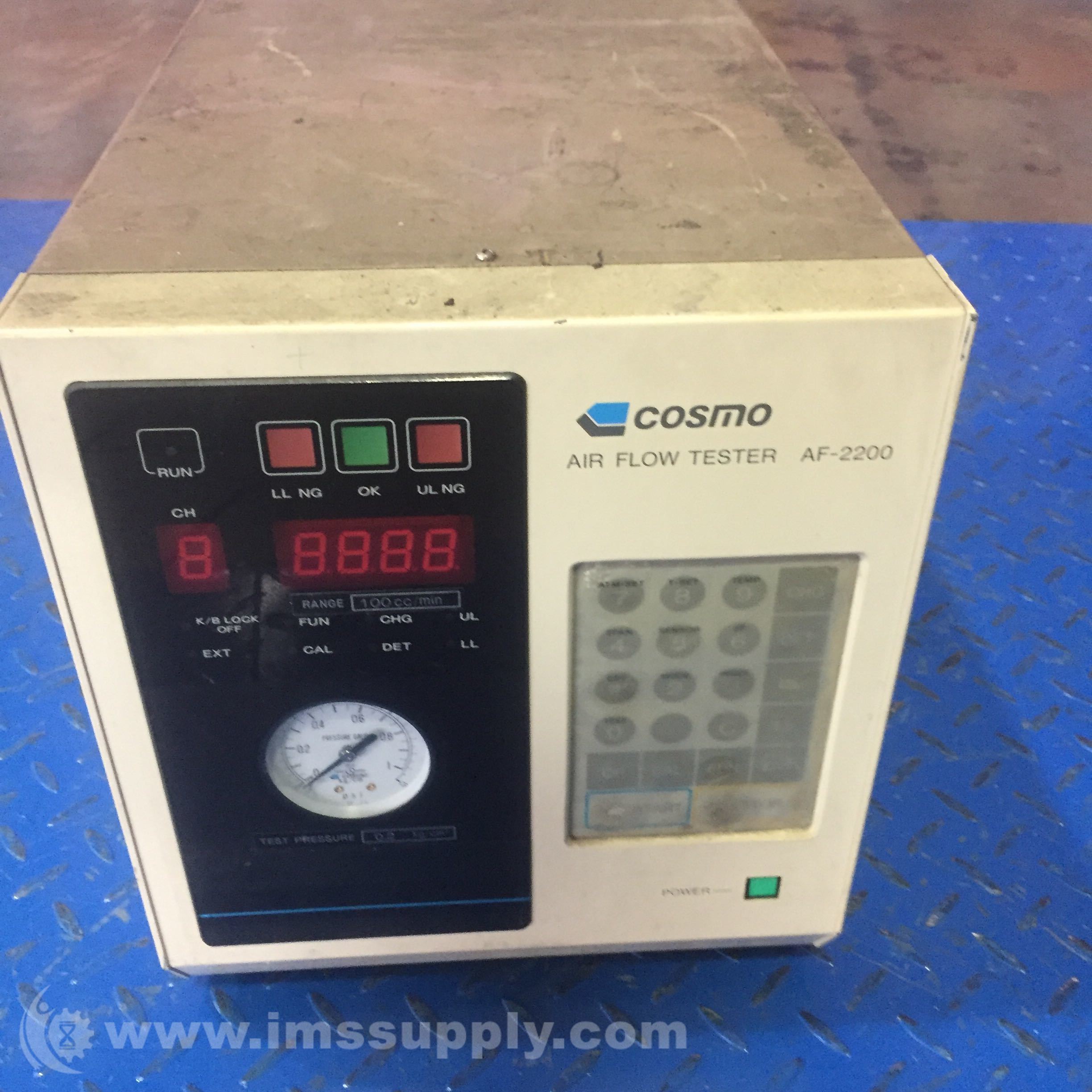 Cosmo AF-2200 BJR Air Flow Leak Tester - IMS Supply