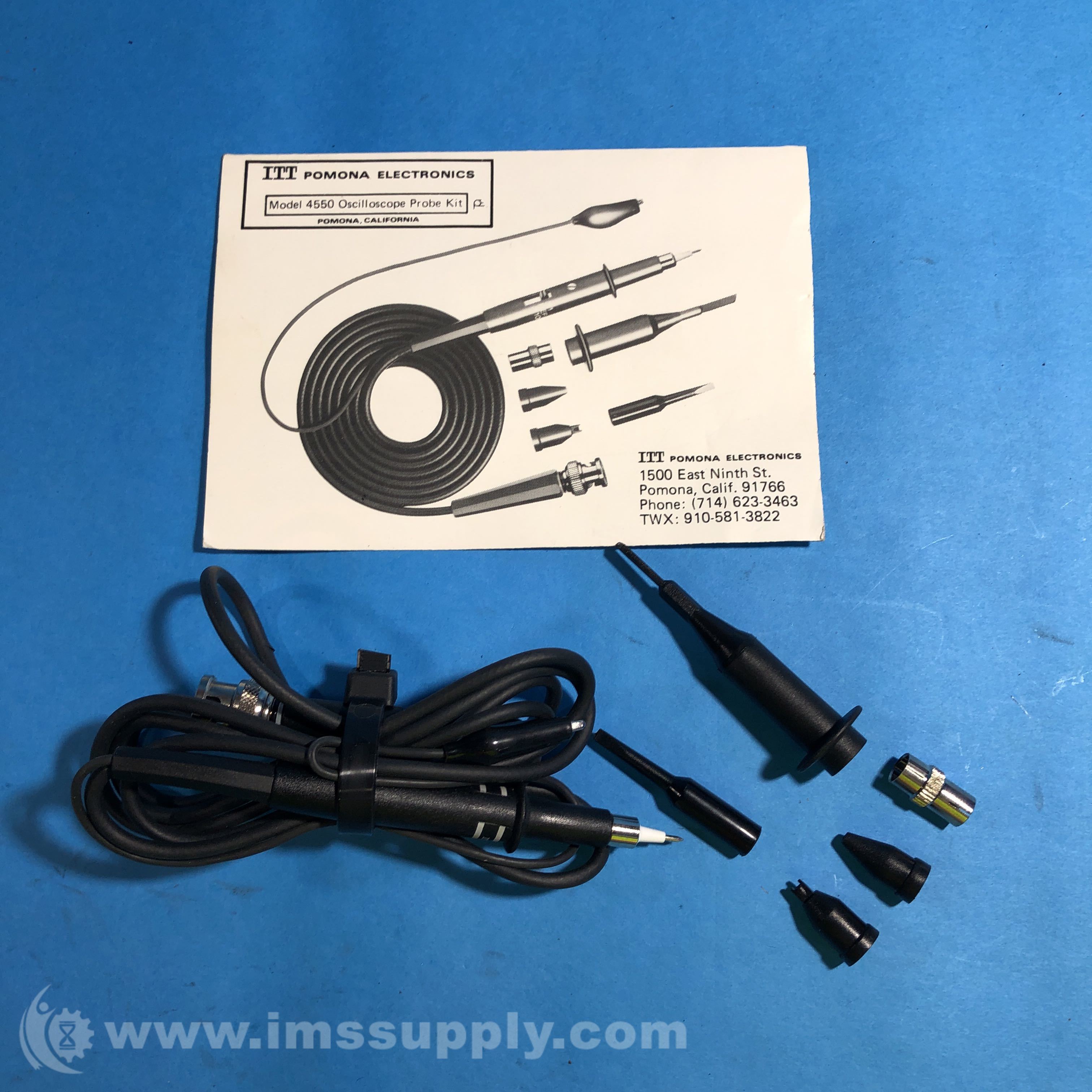 ITT 4550 Oscilloscope Probe Kit - IMS Supply