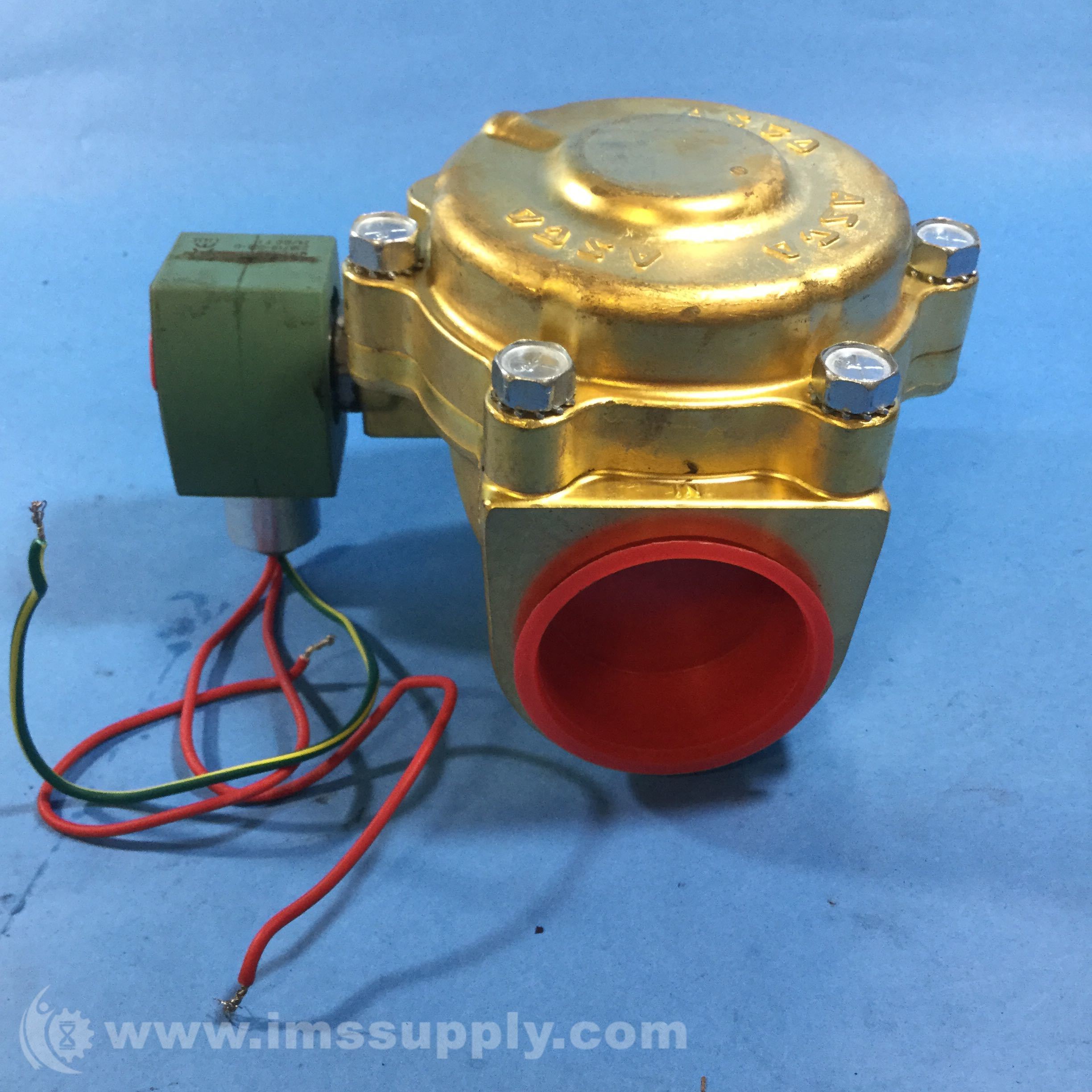 Asco 8210G100 Red-Hat II, 2 NPT 2-Way Solenoid Valve - IMS Supply