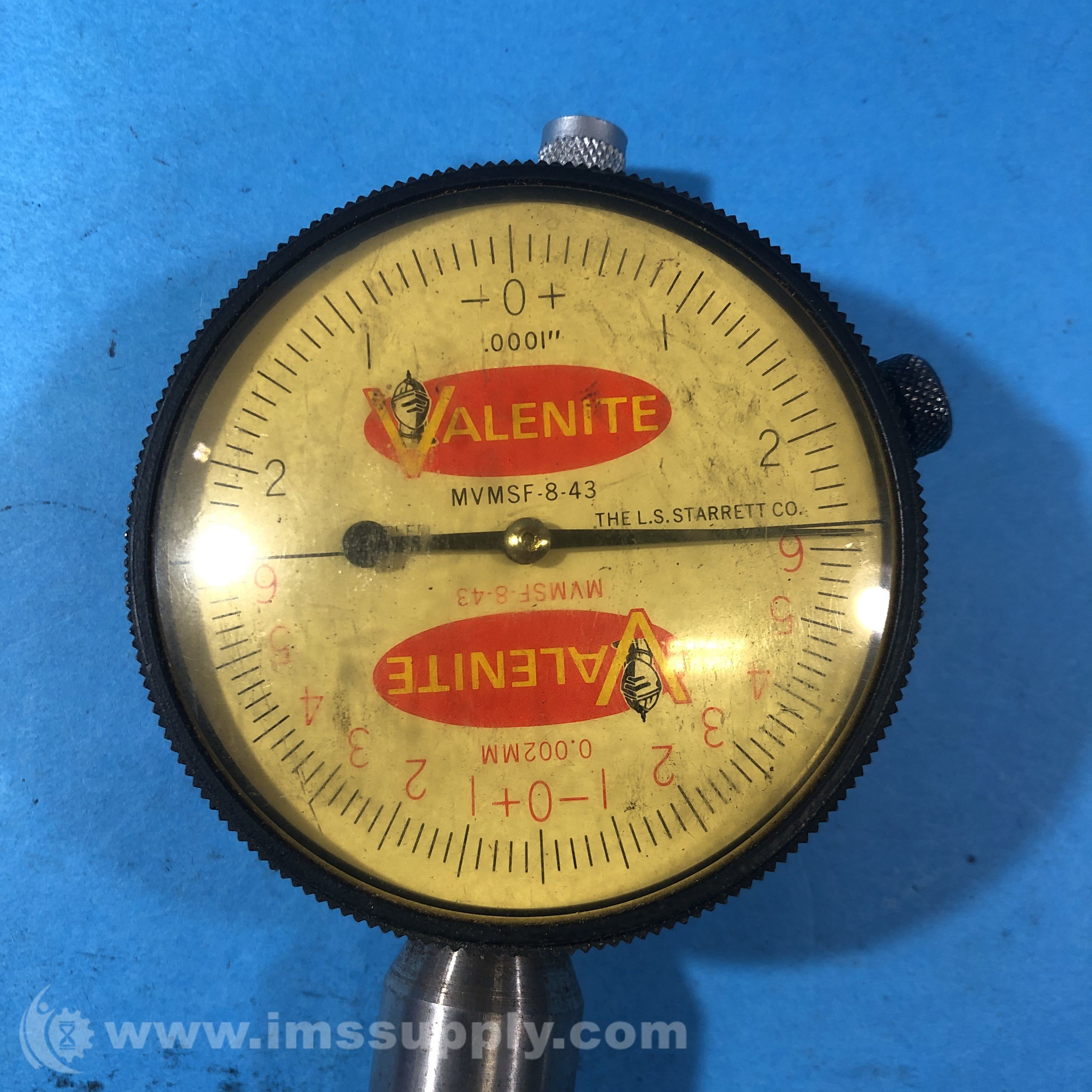 Valenite MVMSF 8:43 Tool Setting Dial Indicator - IMS Supply