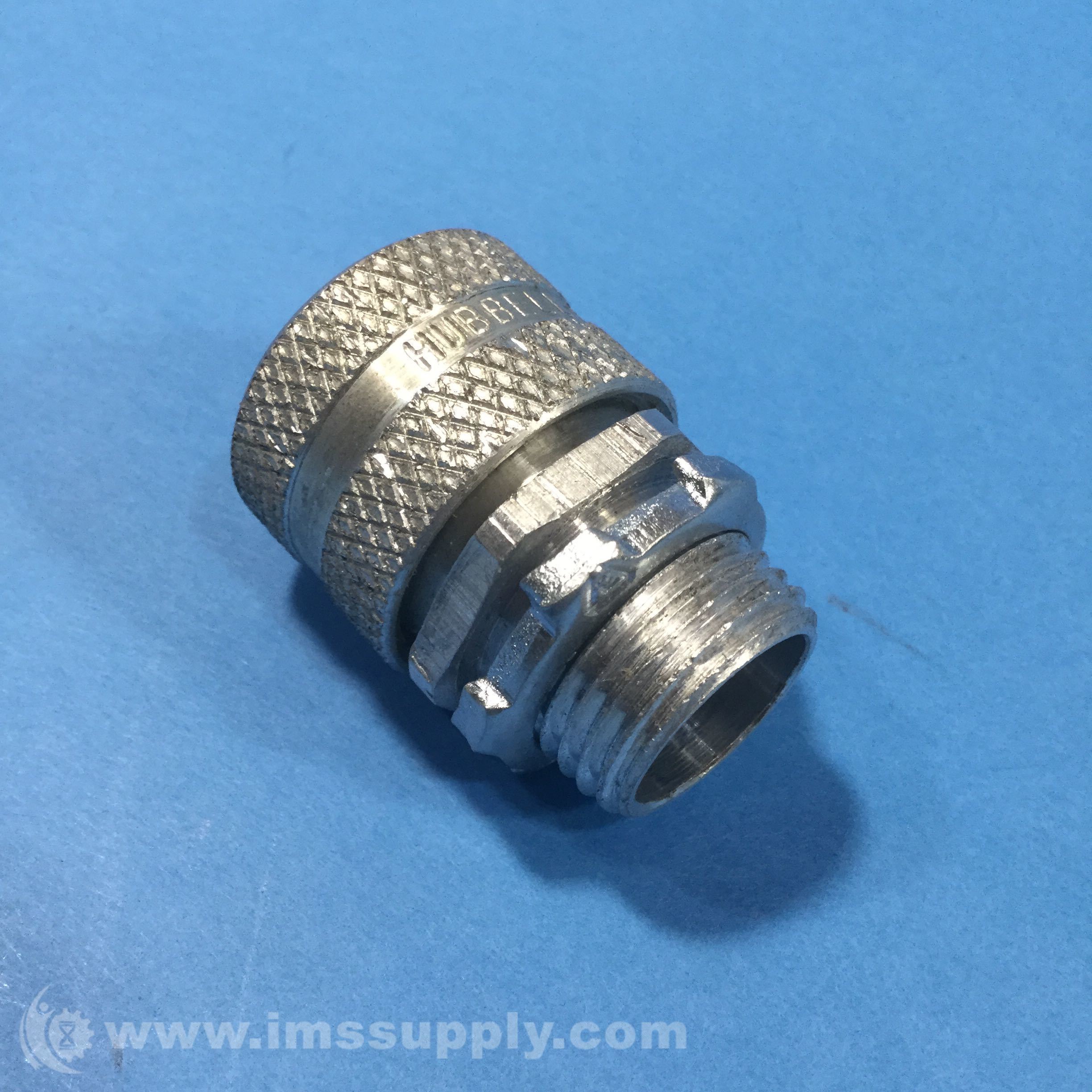 Hubbell F2 1/2 Straight Connector, .38 - .50 Cord Diameter - IMS Supply