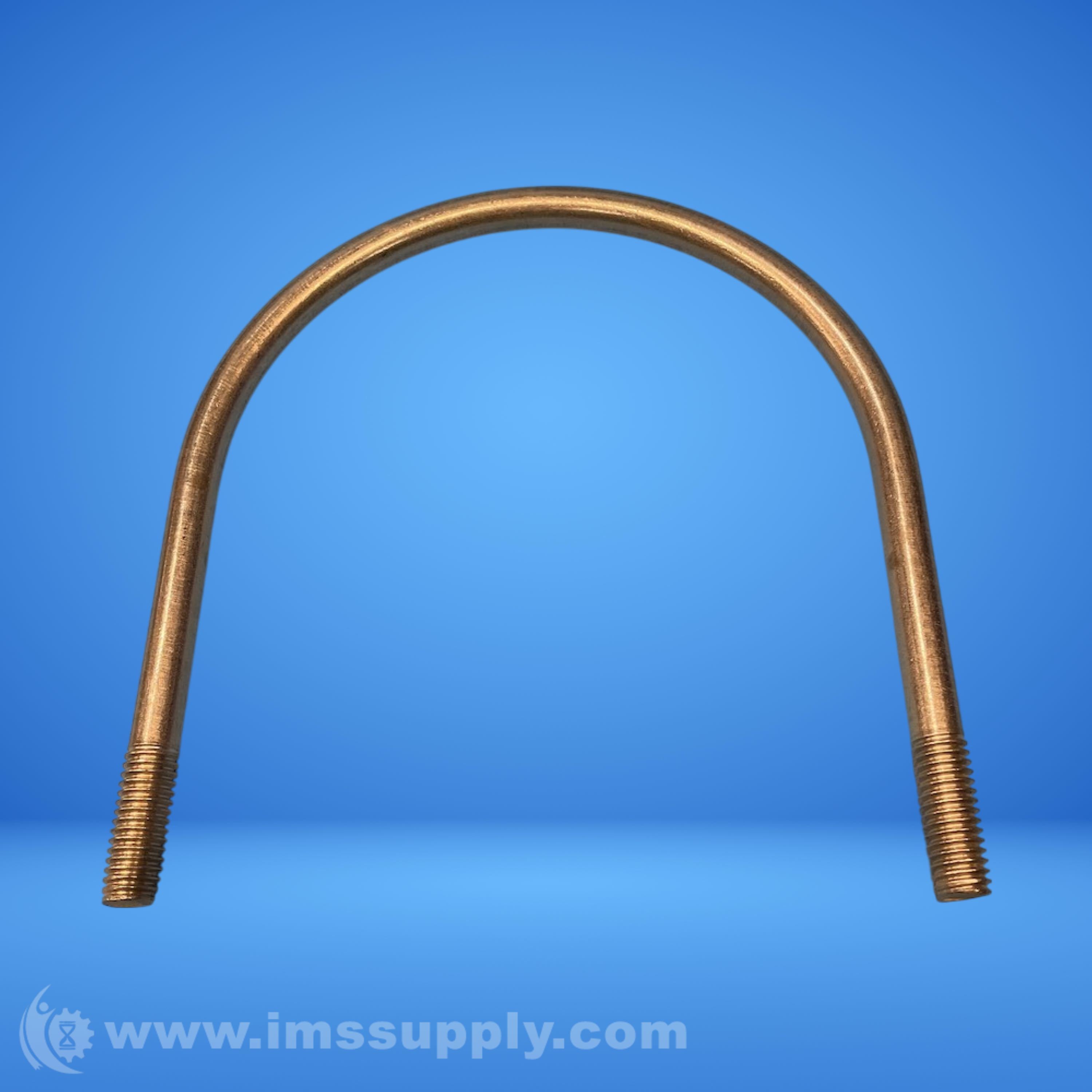 6 inch x 6 inch x 1 inch Steel Partially Threaded U Bolt - IMS Supply