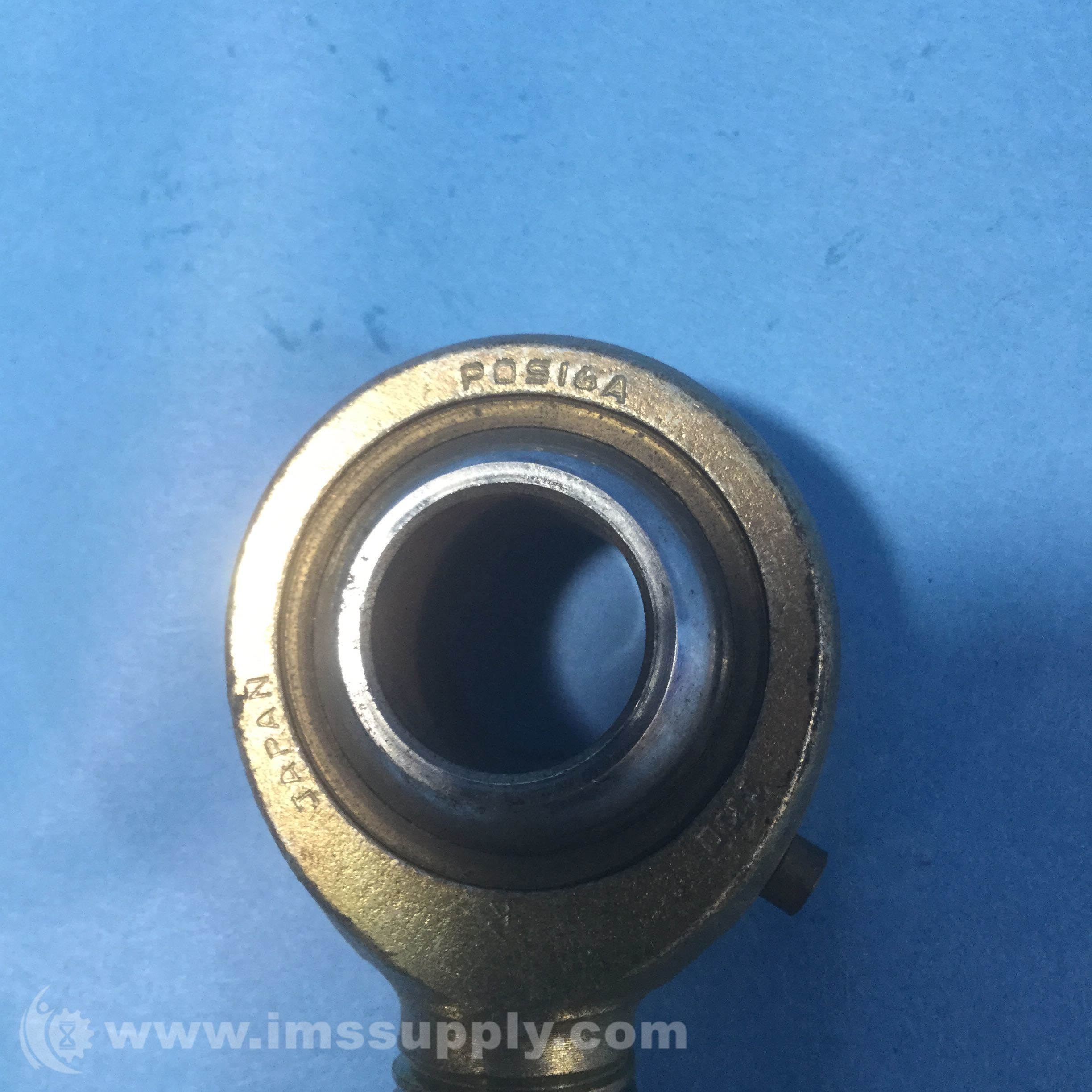 IKO POS16A Right Hand Lubrication Type Rod End, With Male Thread - IMS Supply