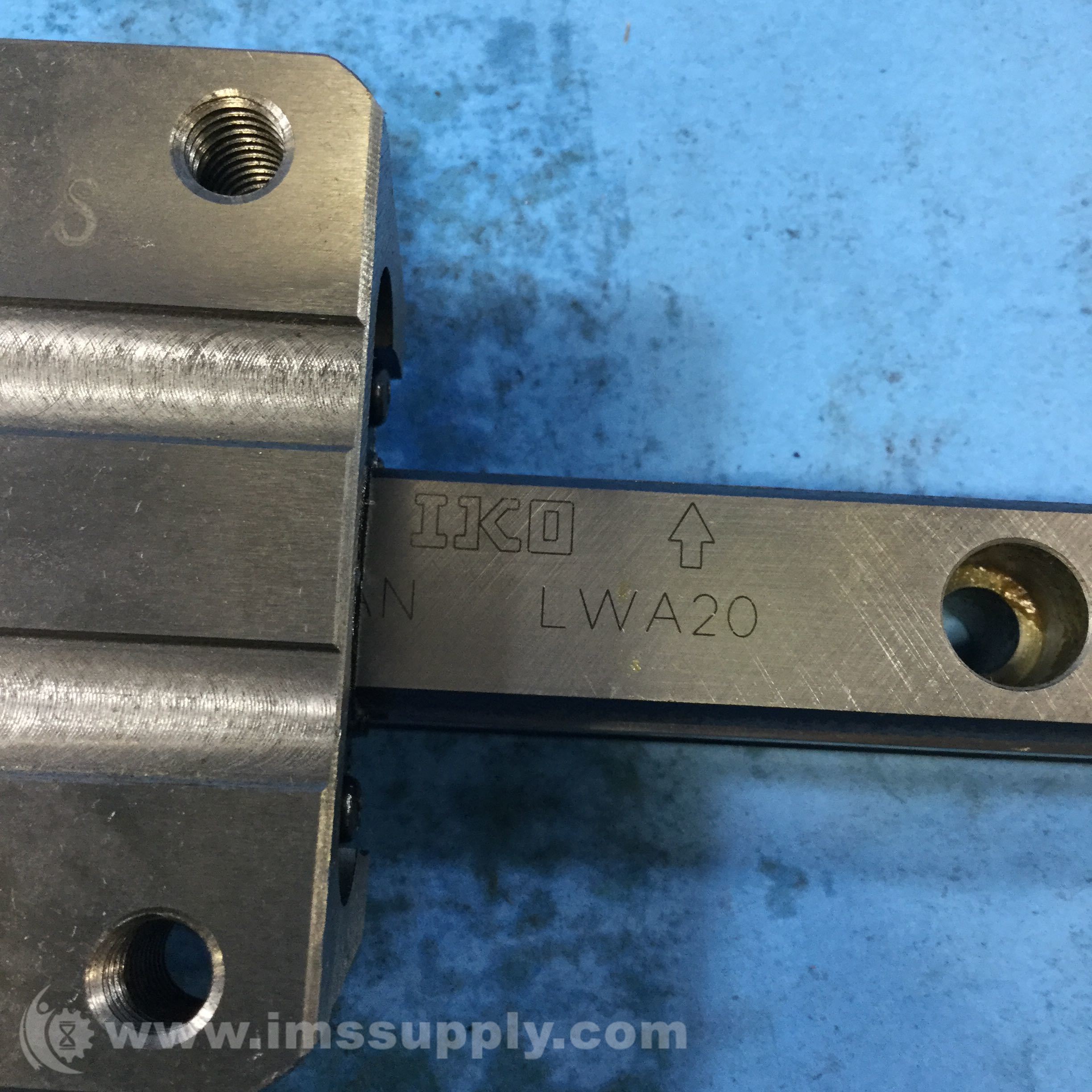 IKO LWA 20 Linear Slide Rail and Block - IMS Supply