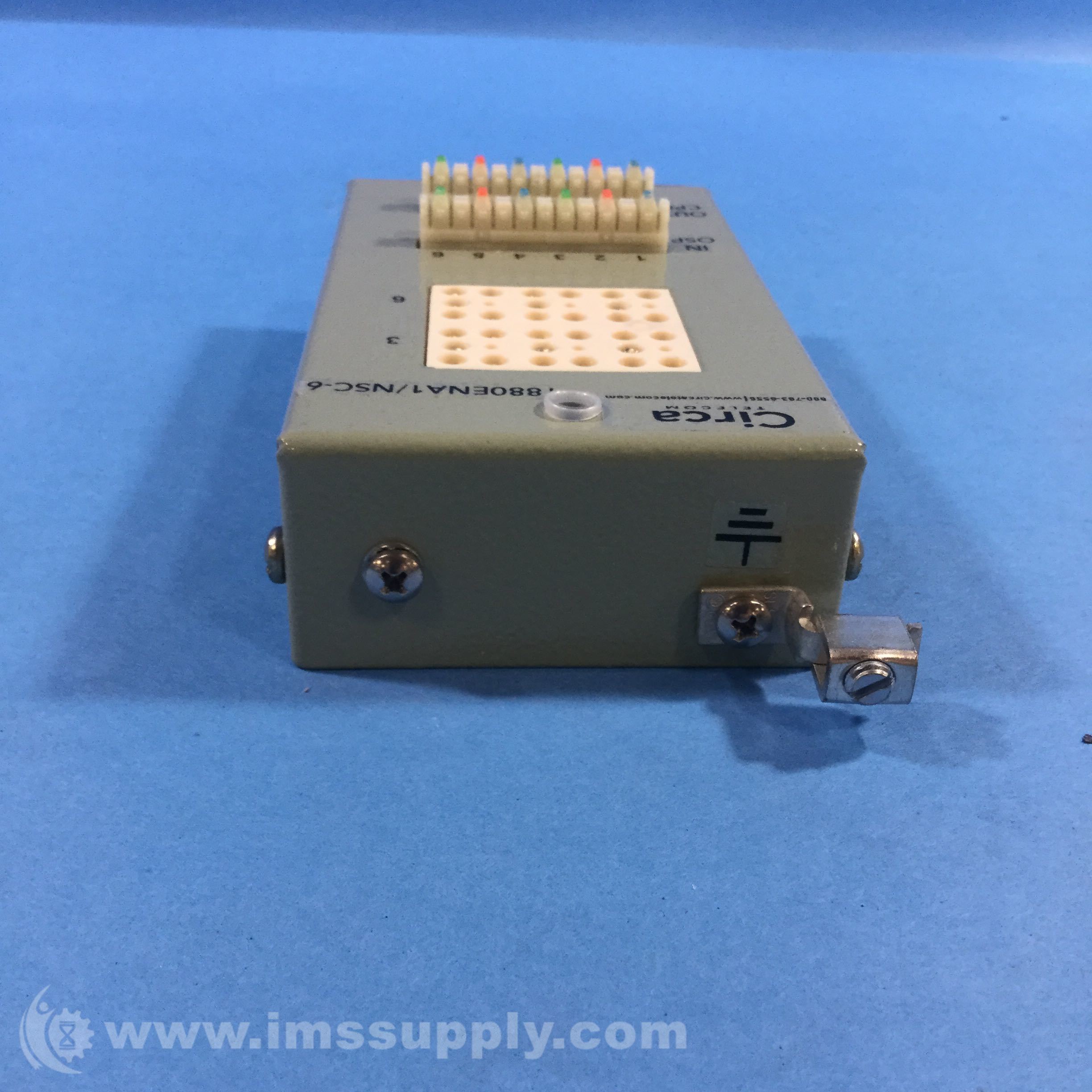 Circa Telcom 1880ena1/nsc-6 Building Entrance Terminal - IMS Supply