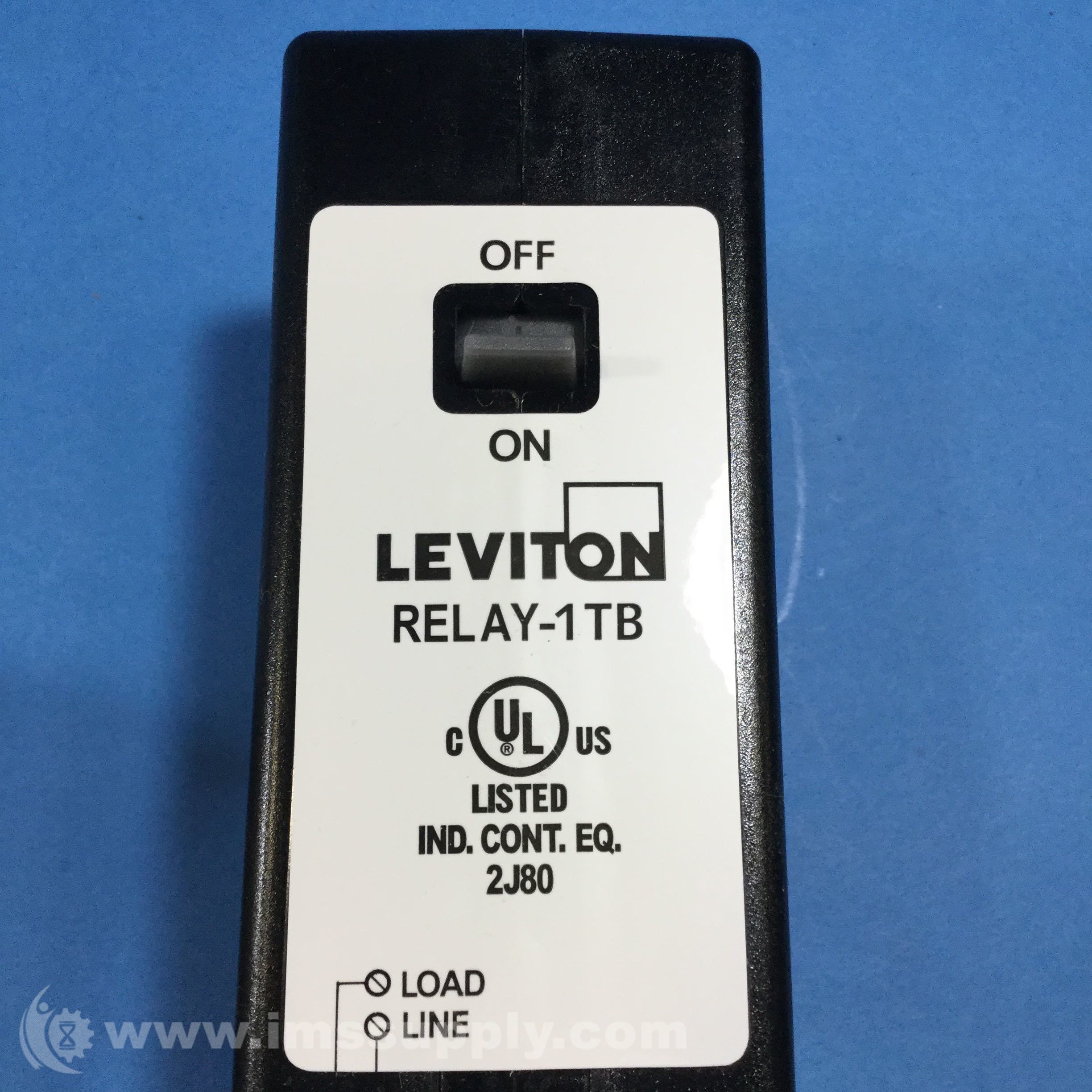 Leviton Relay-1TB Relay Greenmax Latching 1 Pole 30AMP 24-277V - IMS Supply