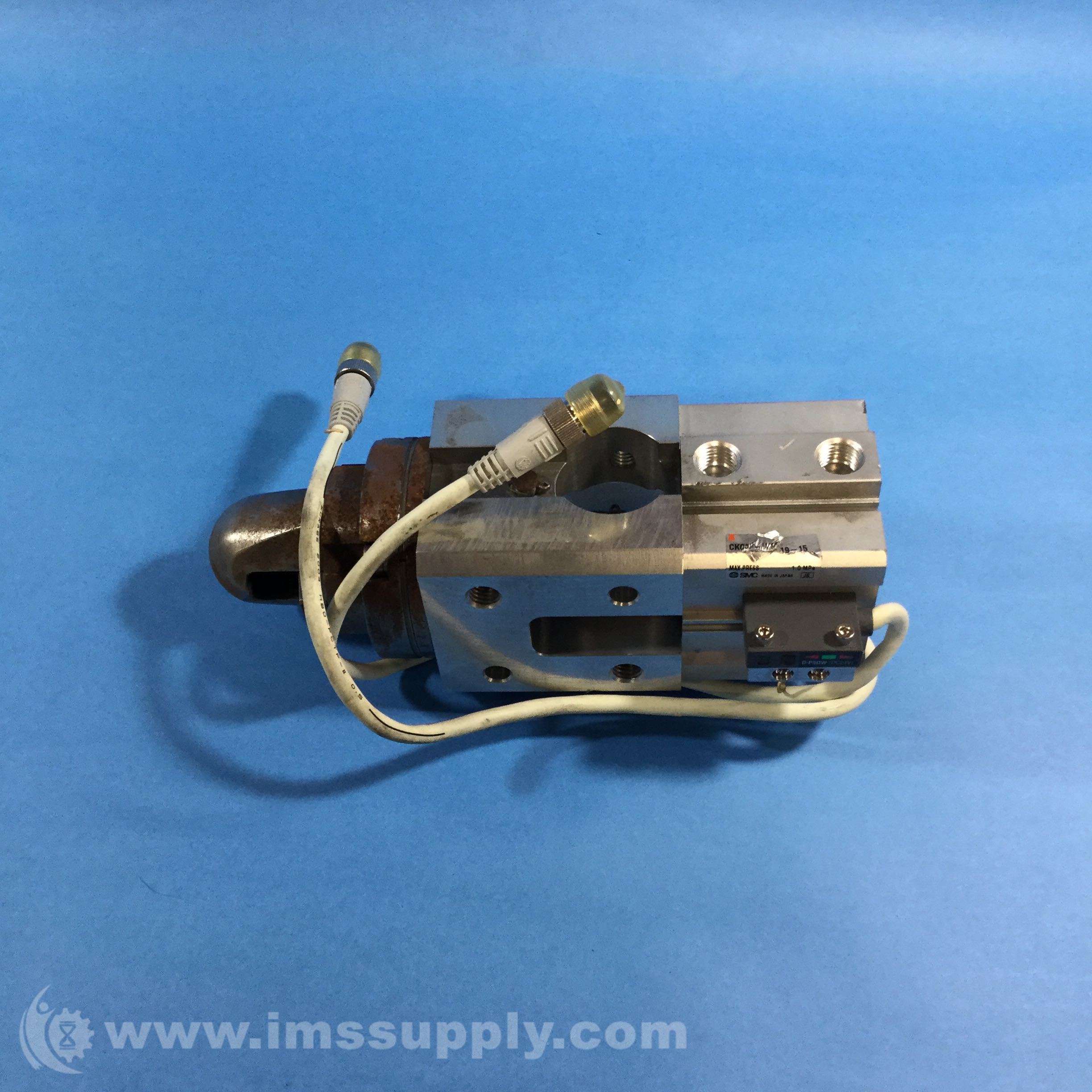 SMC CKQ50-W1819-15 Pneumatic Pin Clamp Cylinder - IMS Supply