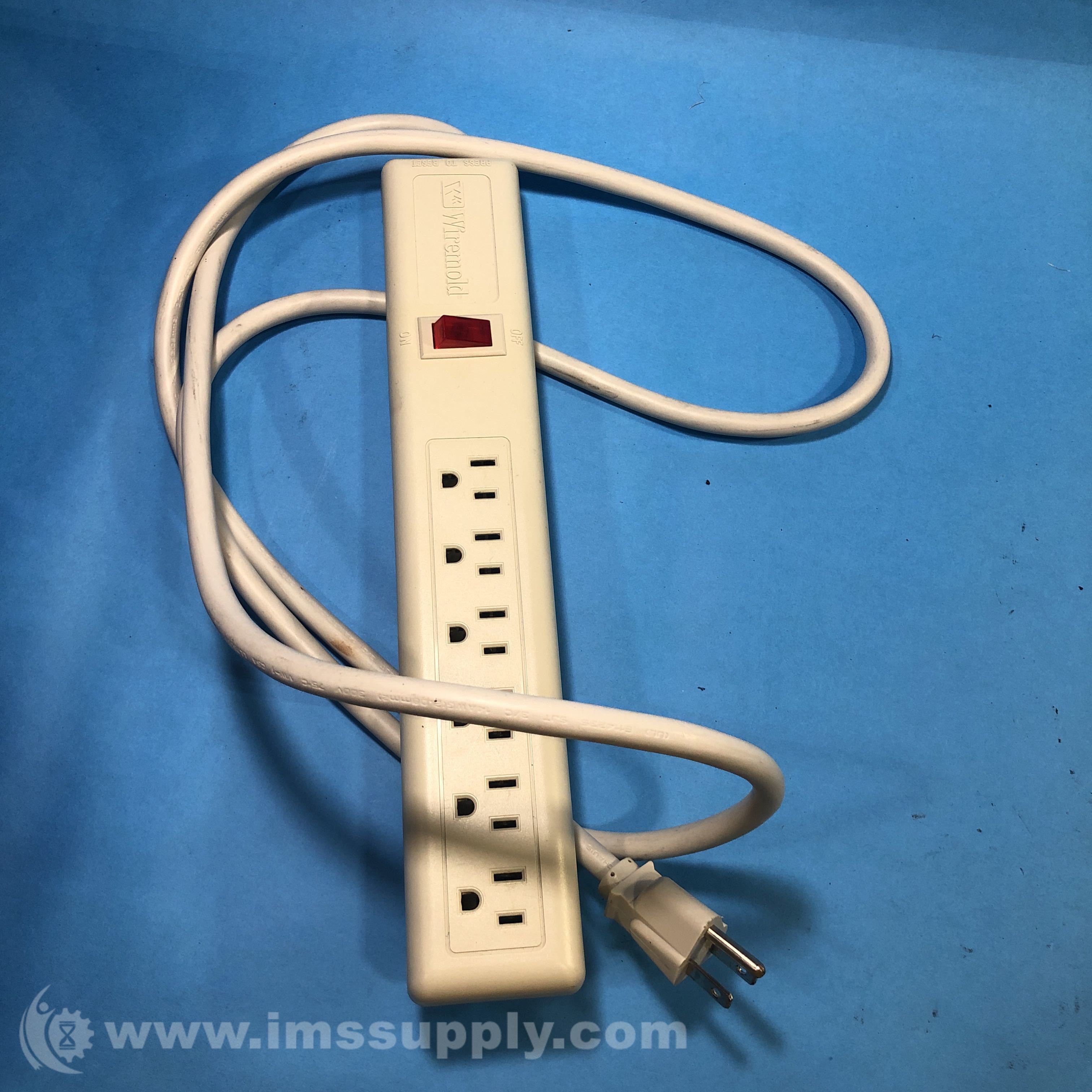 Wiremold P6 6 Outlet Power Strip - IMS Supply