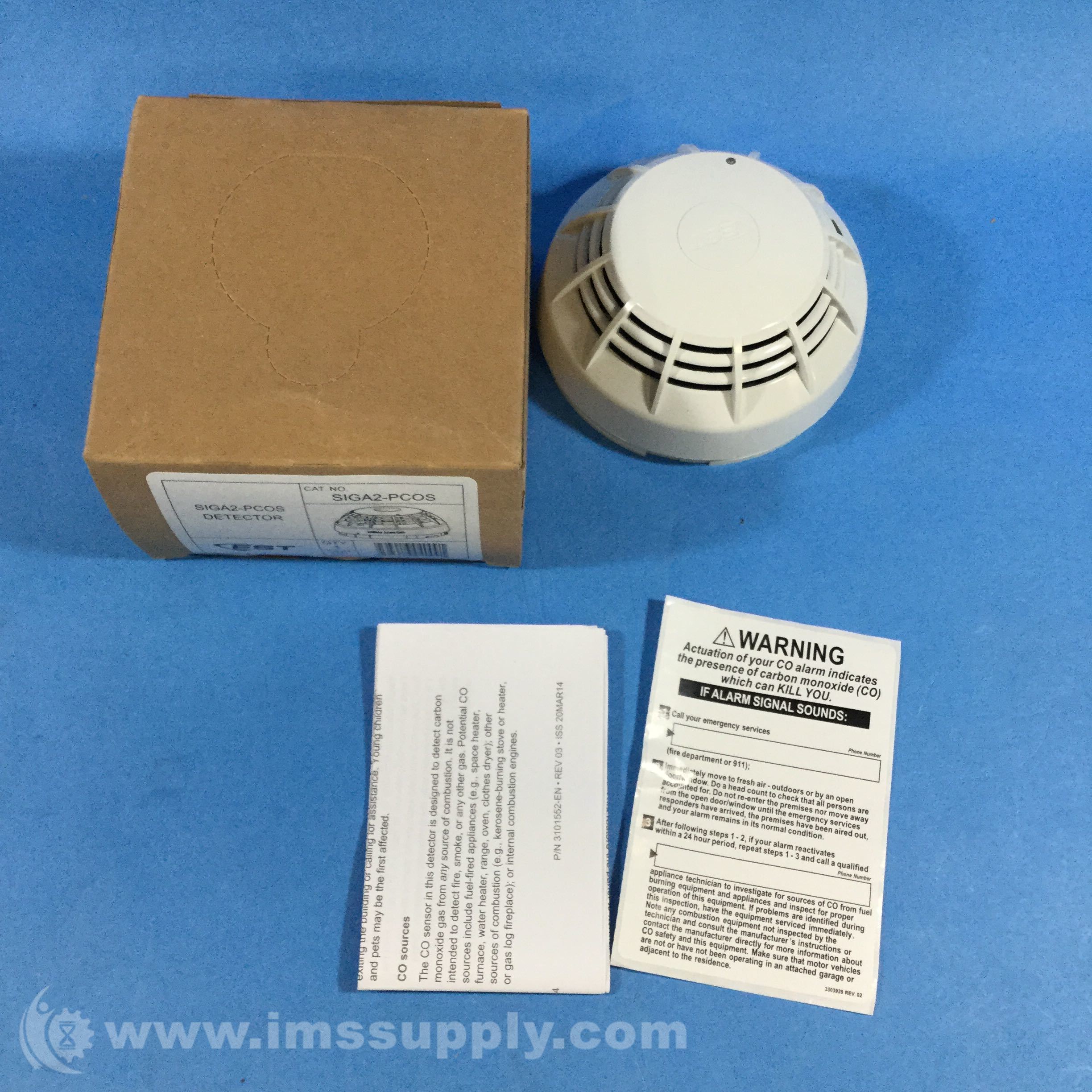 Edwards Systems Technology SIGA2-PCOS Smoke Detector - IMS Supply