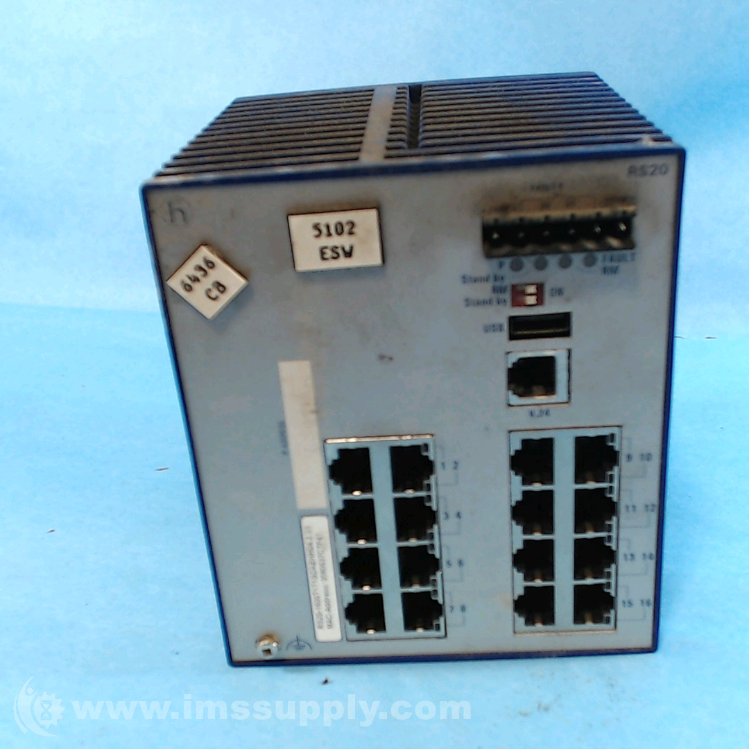 Hirschmann RS20-1600T1T1SDAEHH Rail Switch - IMS Supply