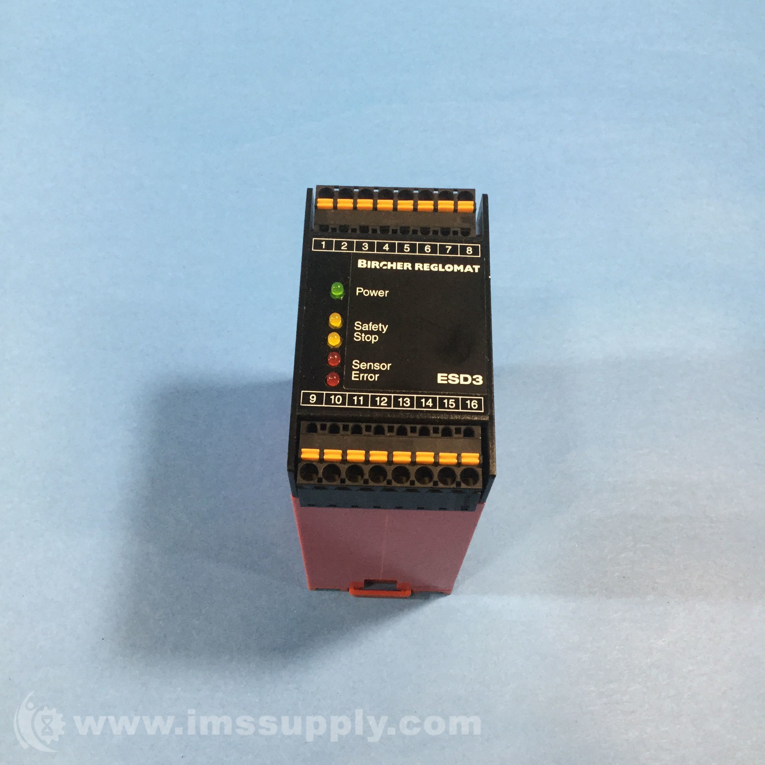 Bircher ESD3-06-24ACDC Safety Controller, Ext.(manual) Reset - IMS Supply
