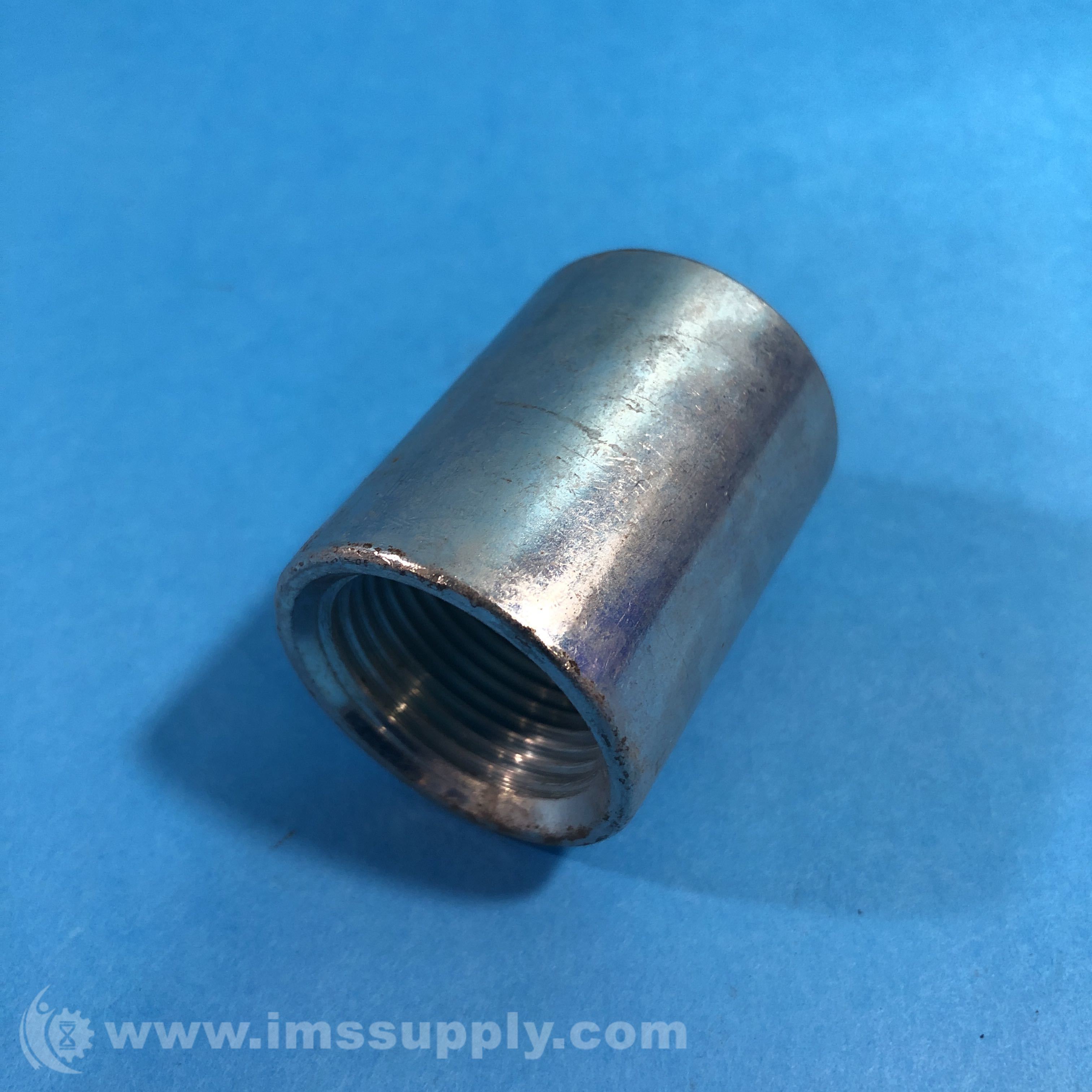 Stainless Steel Internally Threaded Pipe Fitting, 2'' LG - IMS Supply
