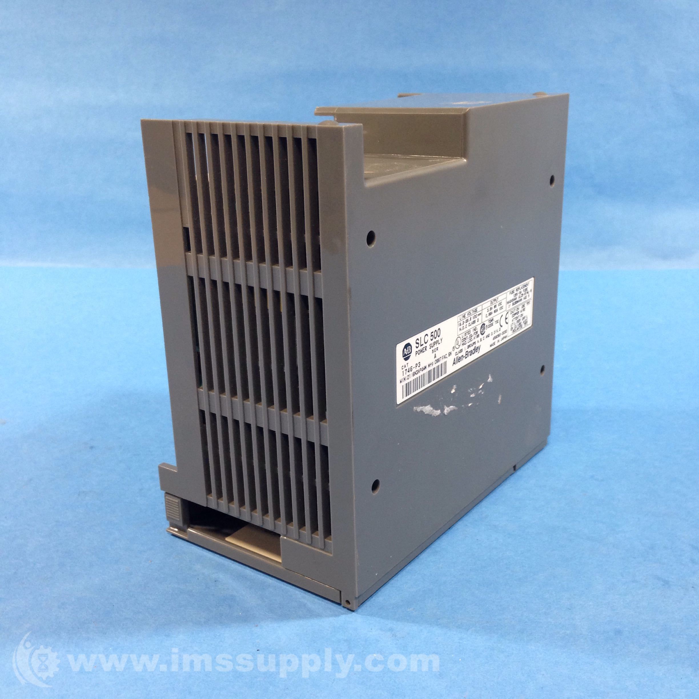 Allen Bradley 1746-P3 SLC 500 Power Supply - IMS Supply