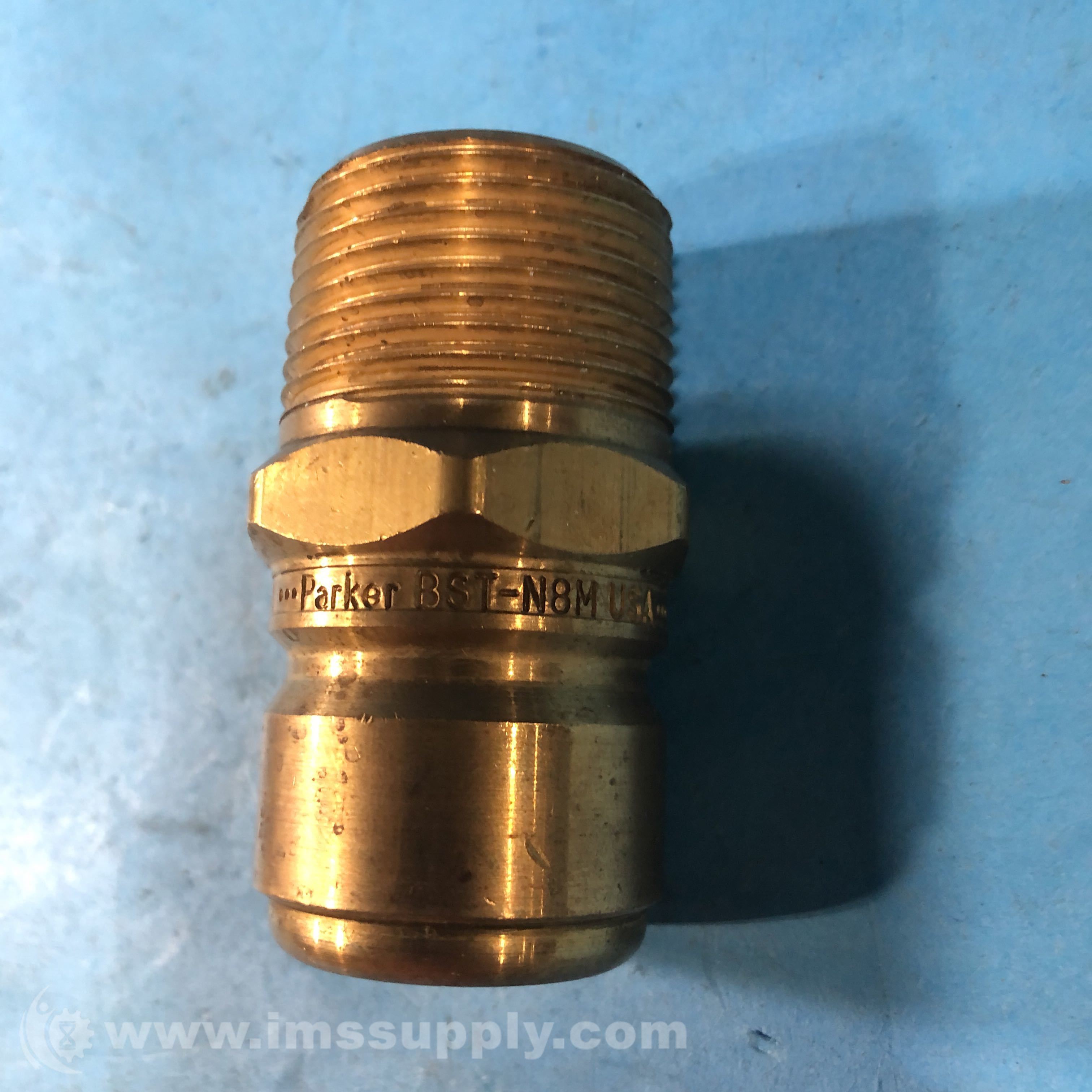 Parker BST-N8M 1 Male Quick Coupler - IMS Supply