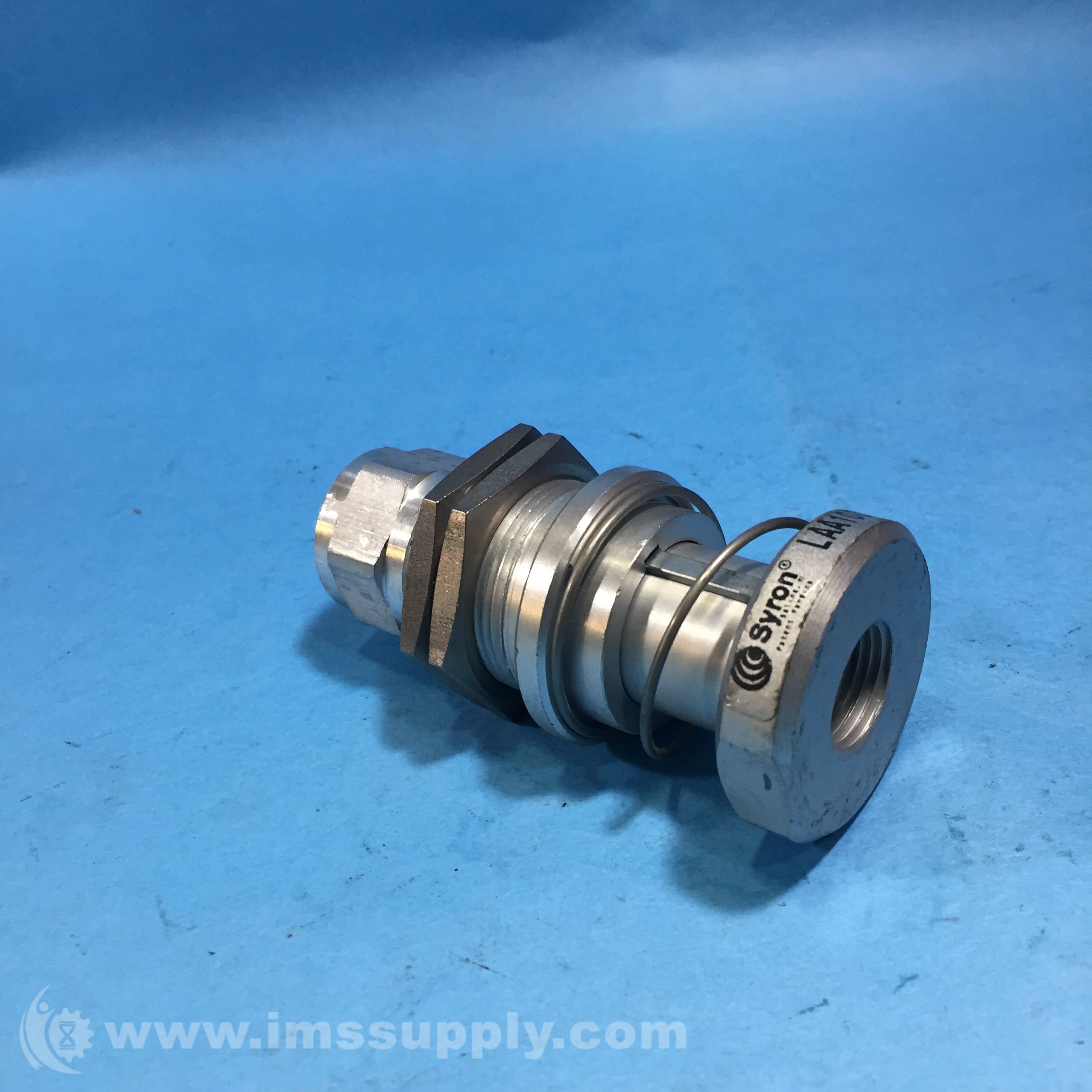 Syron Engineering LAA1004 Sensor Fitting - IMS Supply