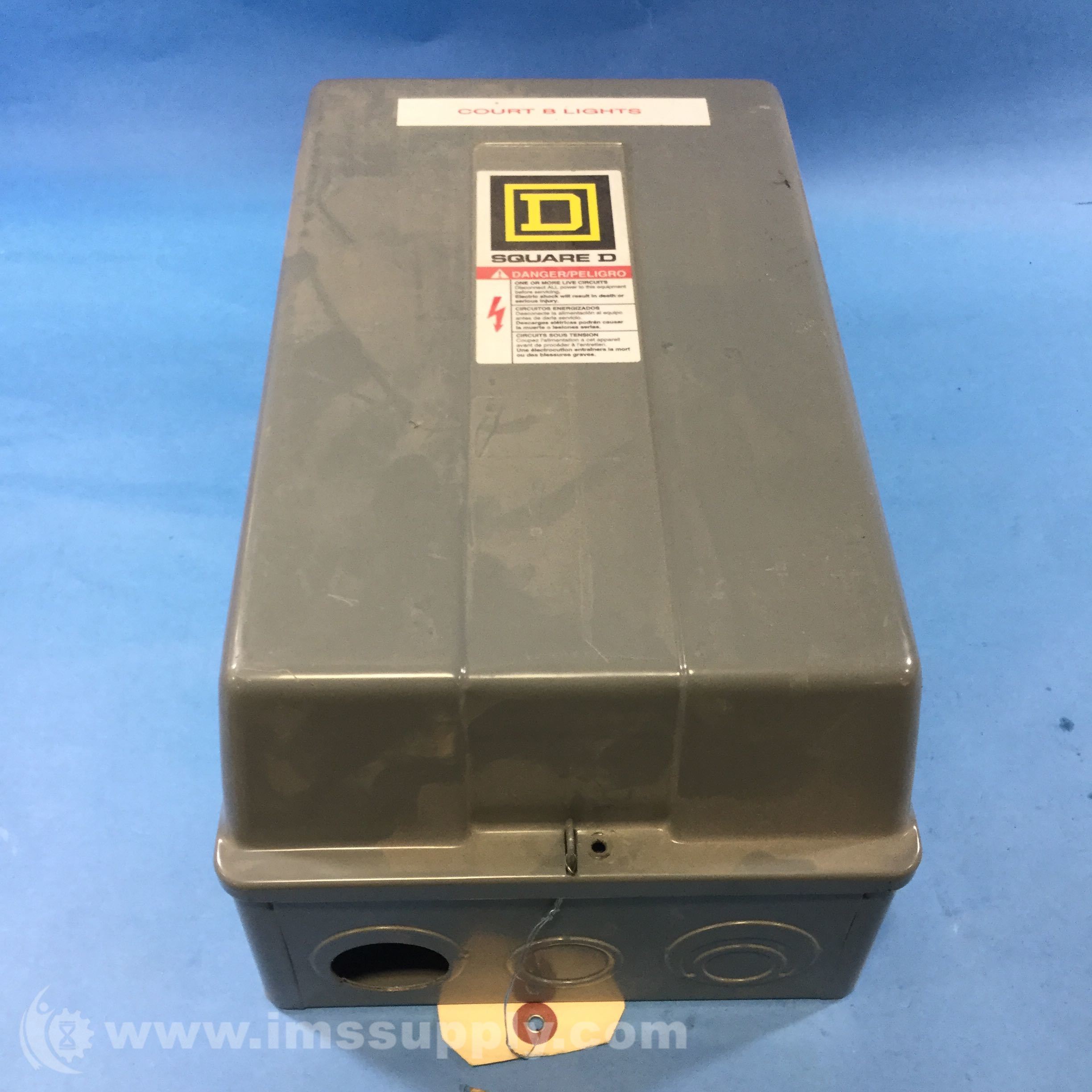 Square D 8903 LG 20 30AMP 4Pole Multipole Lighting Contactor - IMS Supply