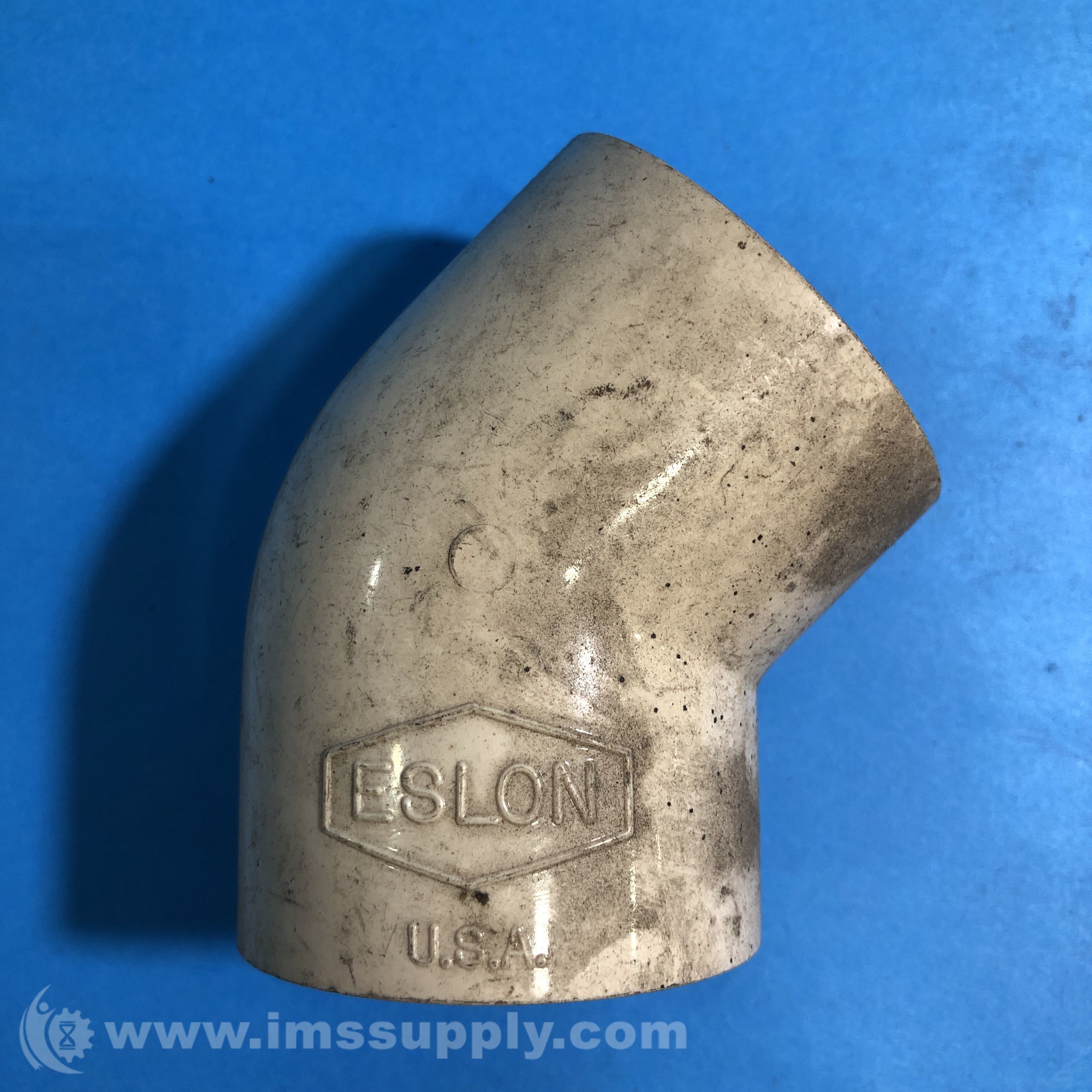 Eslon D-2466 1-1/2 Angled PVC Pipe - IMS Supply