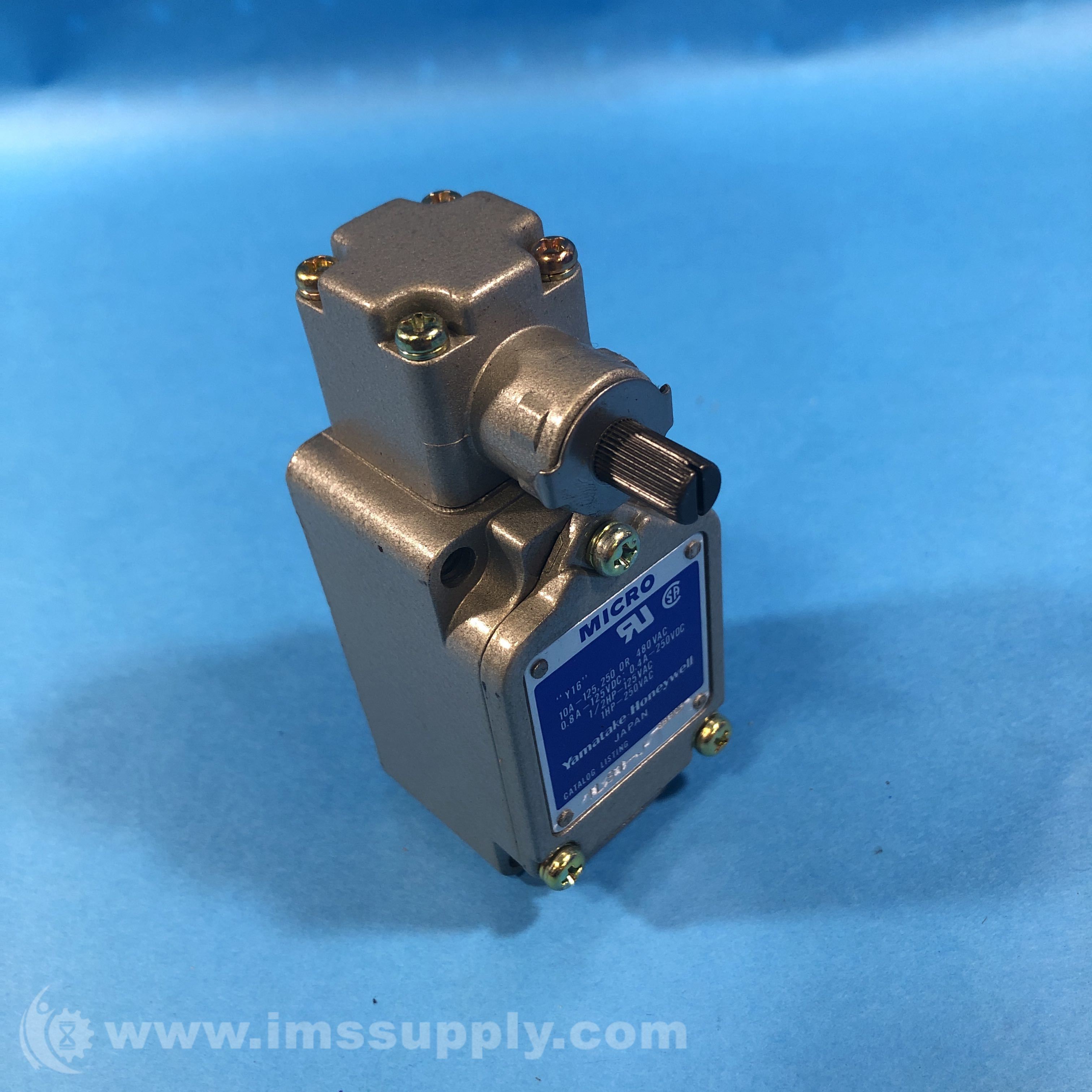 Yamatake 1LS1-J Micro Limit Switch Y16 - IMS Supply