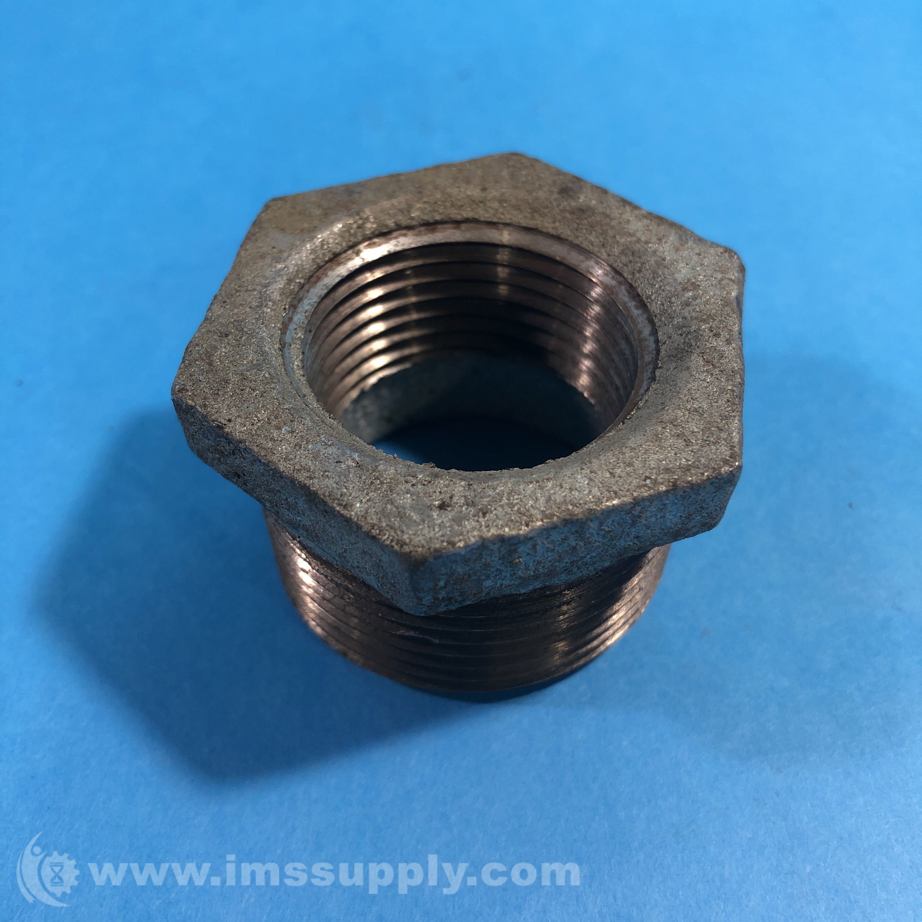 Ward Iron Hex Galvanized Bushing - IMS Supply