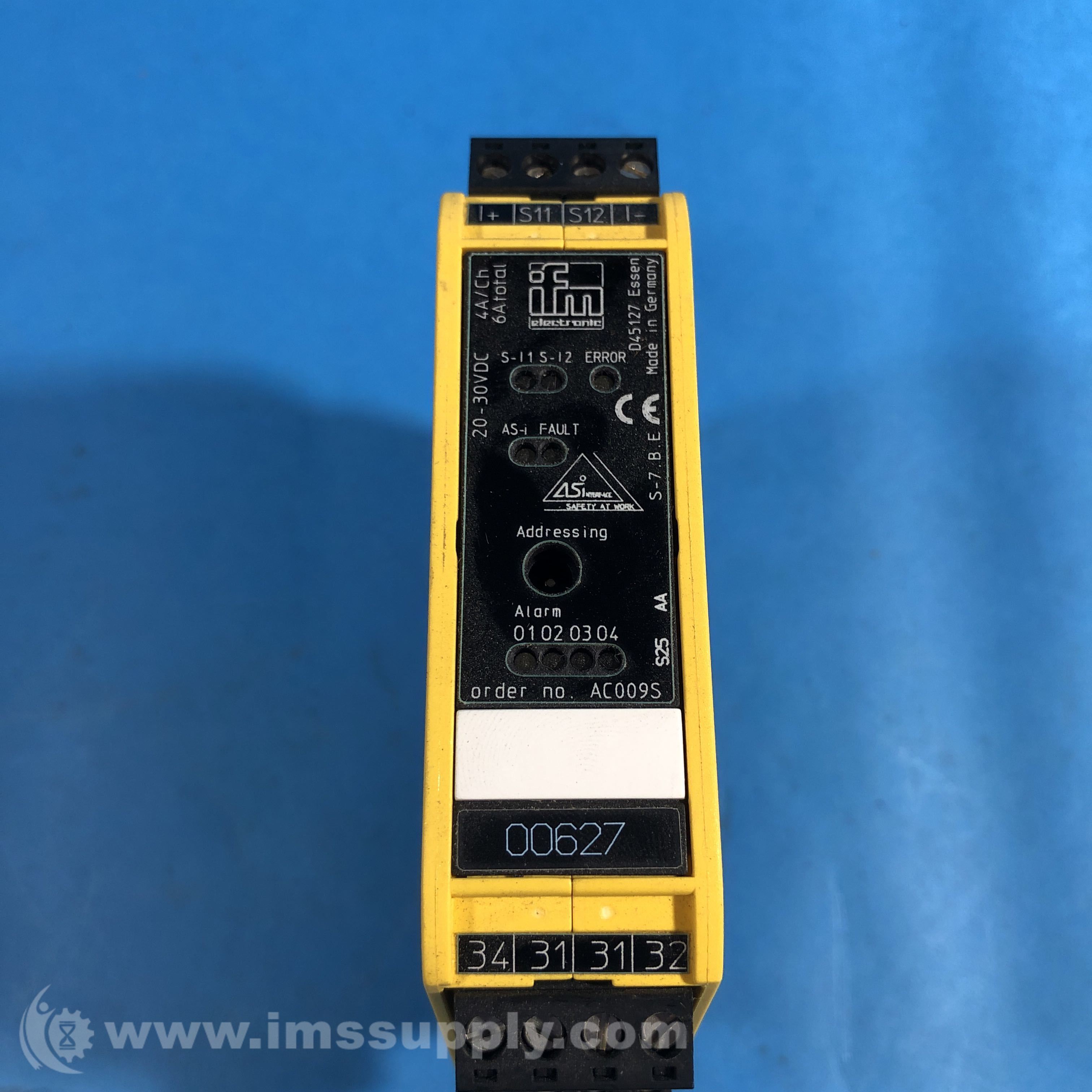 Ifm AC009S AS-Interface Safety Monitor - IMS Supply