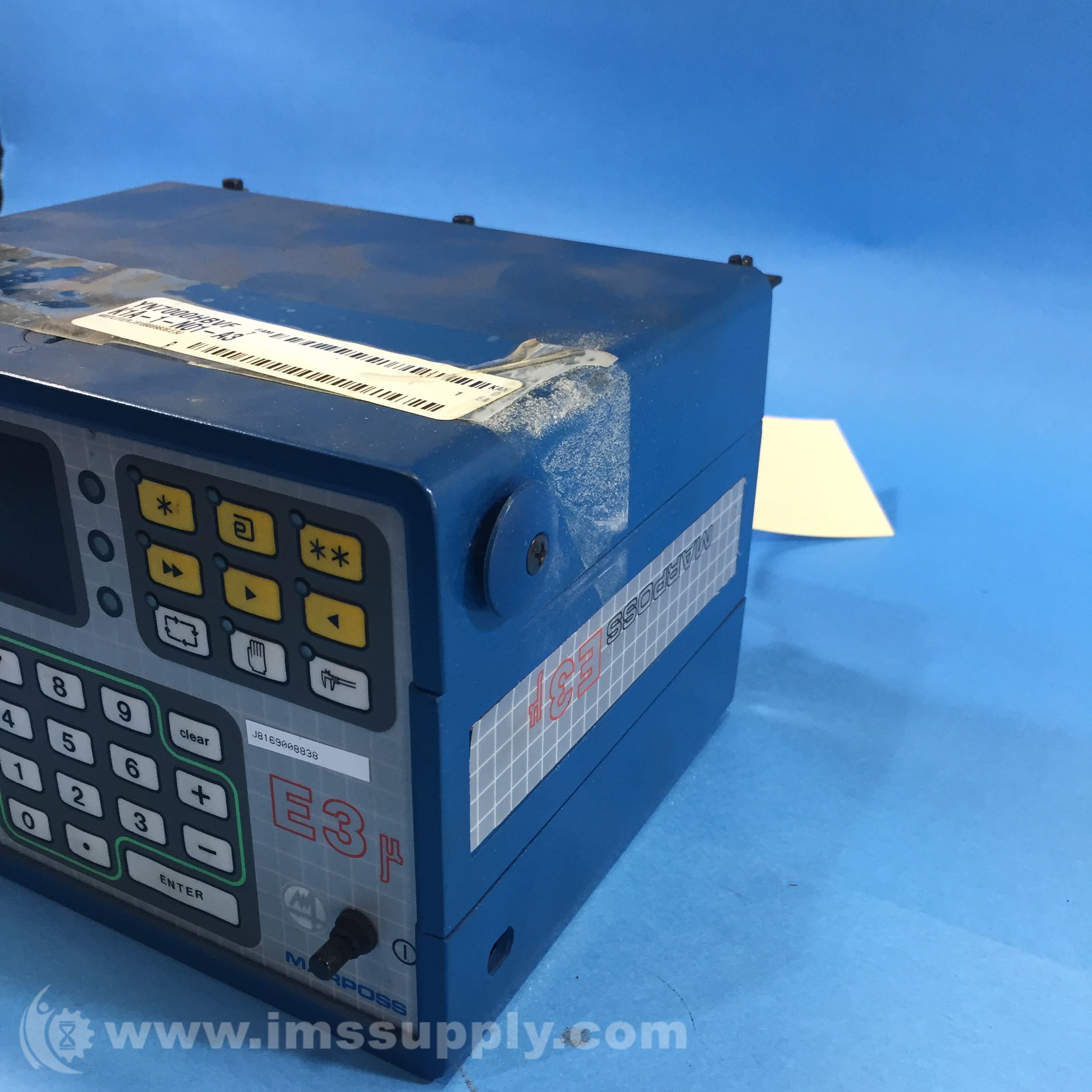 Marposs J8169008838 E3 Micro Probe Amplifier Controller - IMS Supply