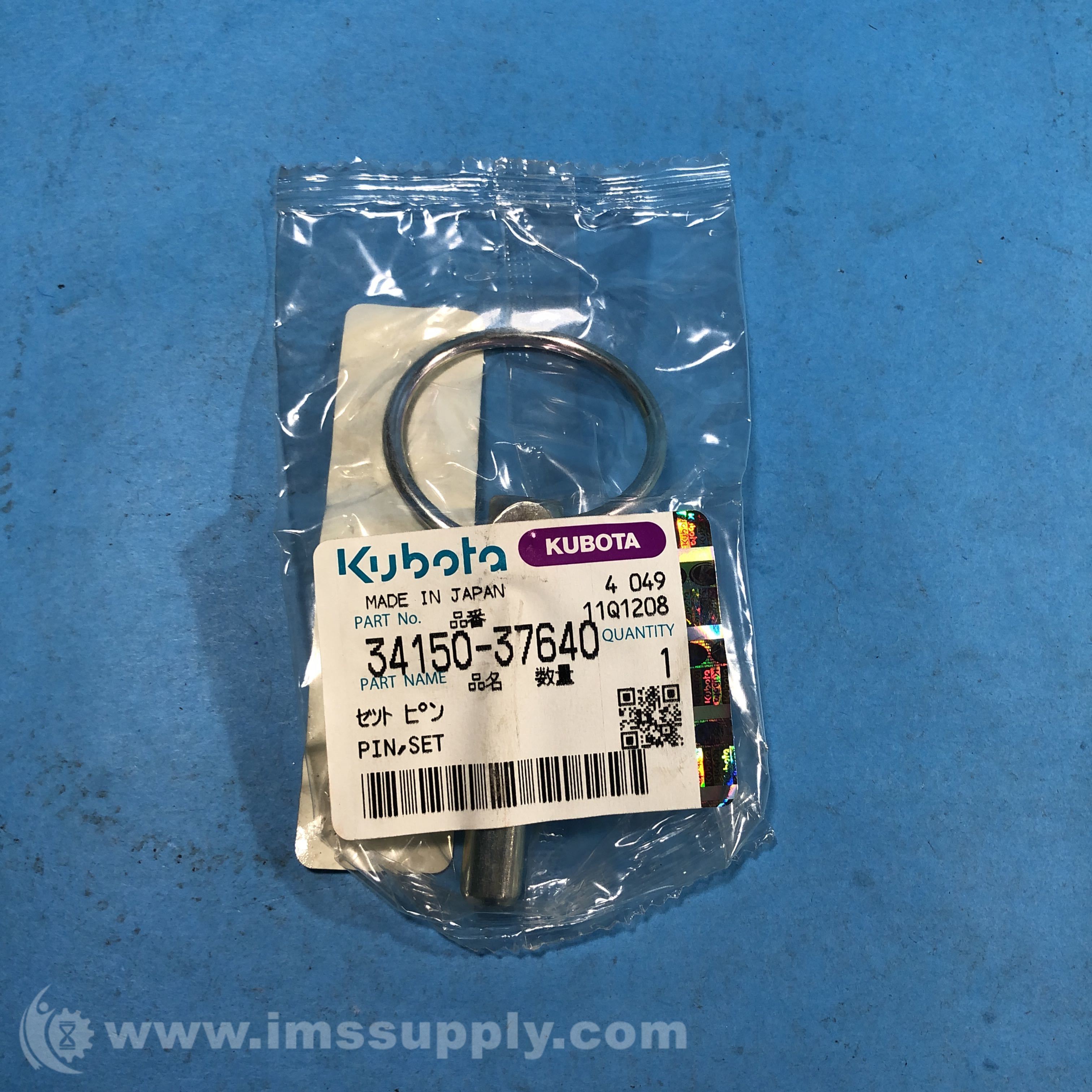 Kubota 34150-37640 Pin, Set - IMS Supply