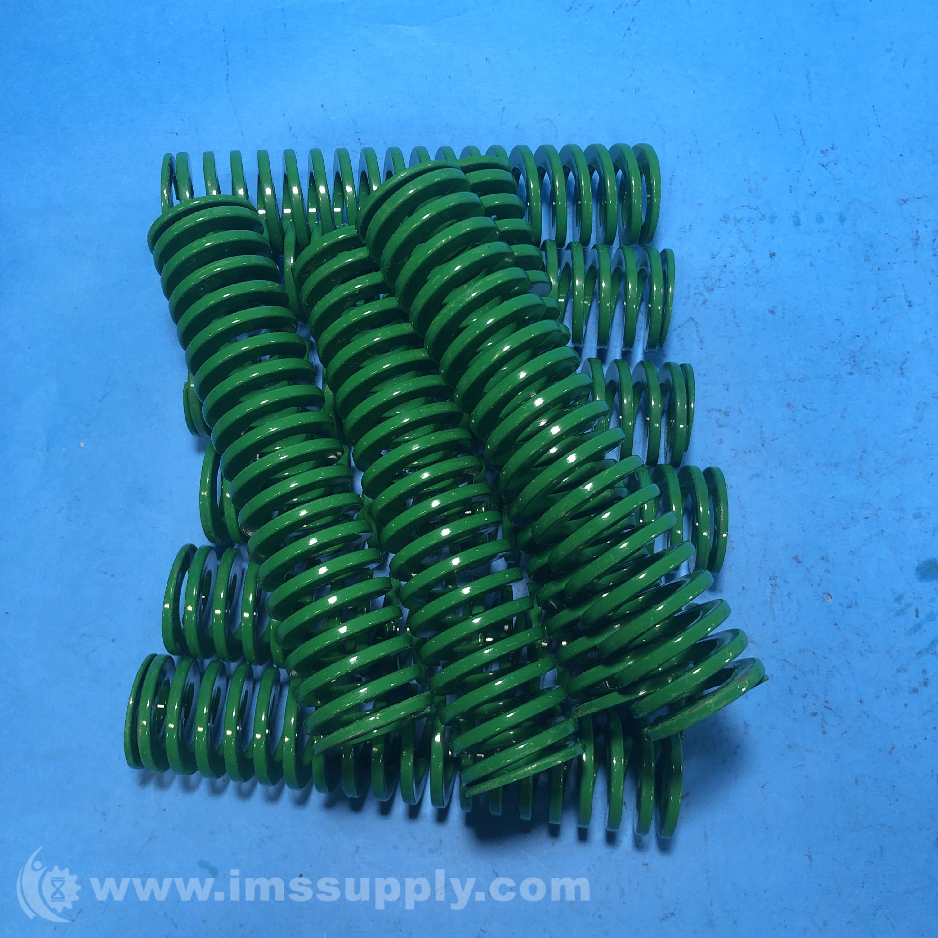 Danly 9-2022-11 Green 1-1/4 x 5-1/2 Die Spring Set of 10 - IMS Supply