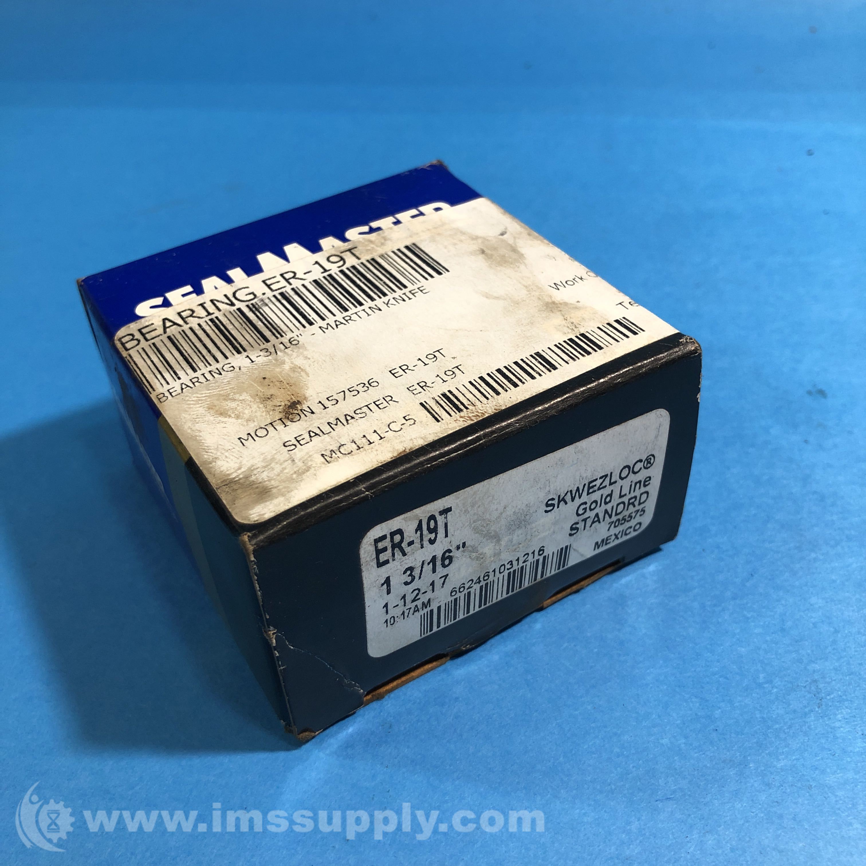 Sealmaster ER-19T Ball Insert Bearing - IMS Supply