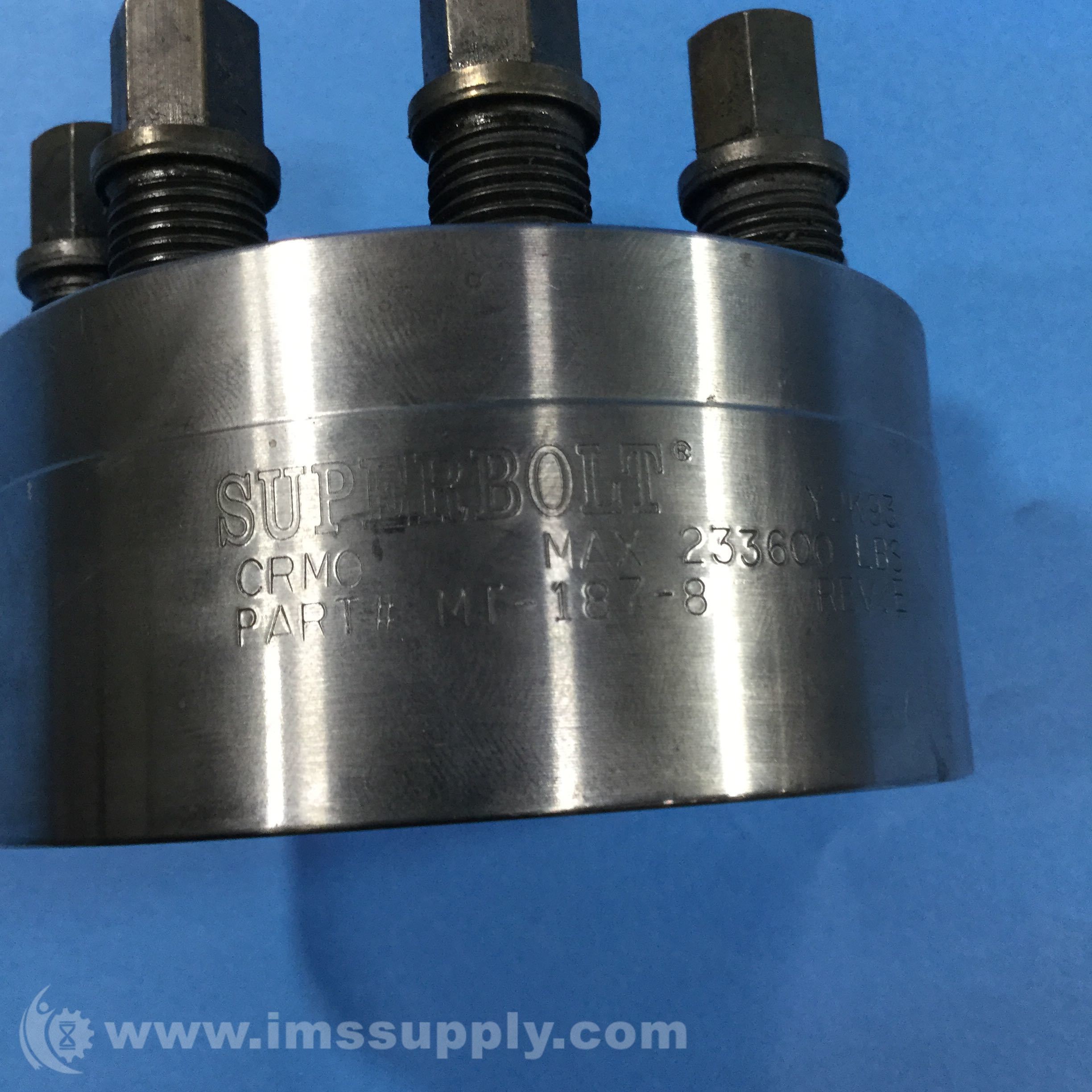 Nord-Lock MT-187-8 Superbolt Nut-Style Tensioner, Revision E - IMS Supply