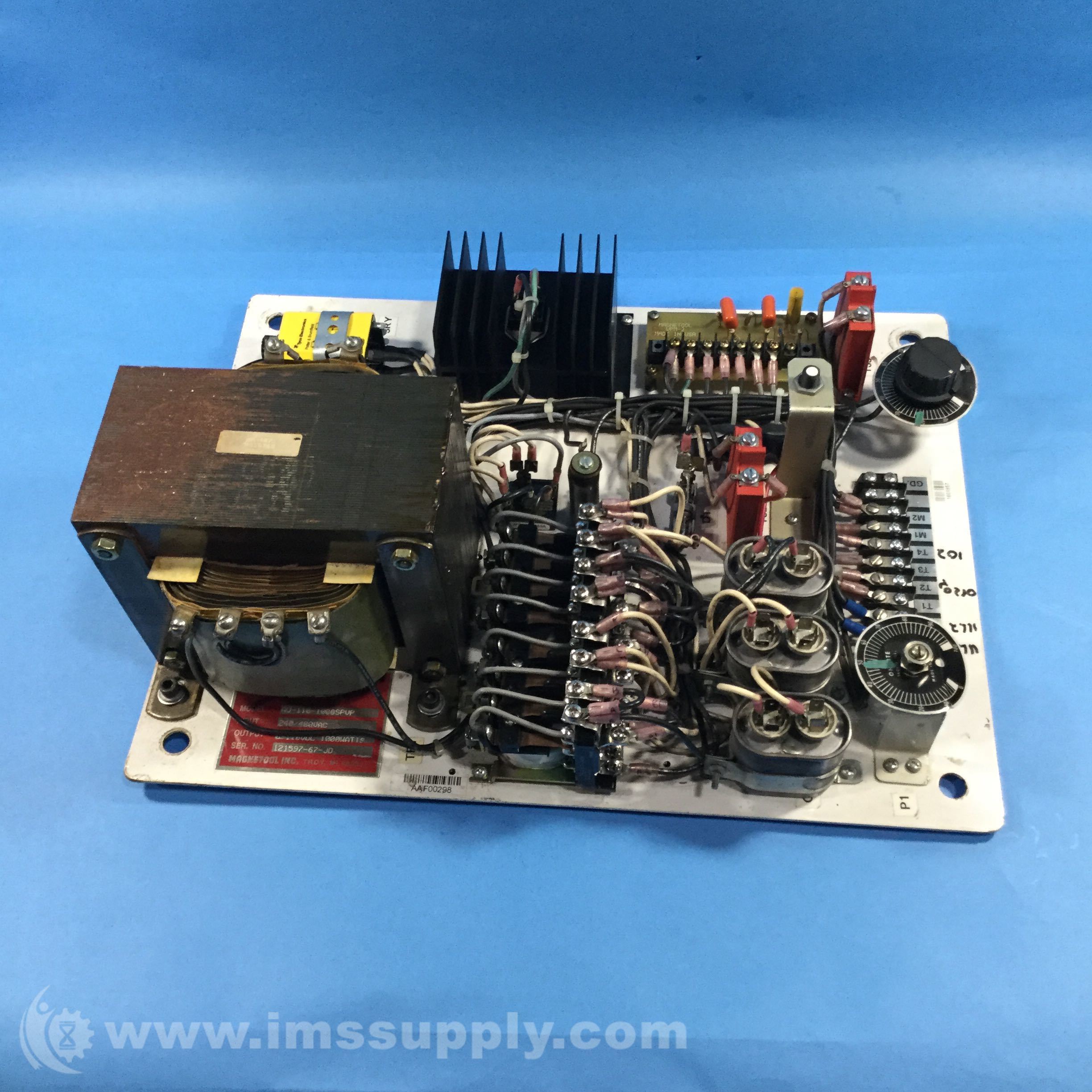 Magnetool AU-110-1000SPVP Electromagnet Controller - IMS Supply