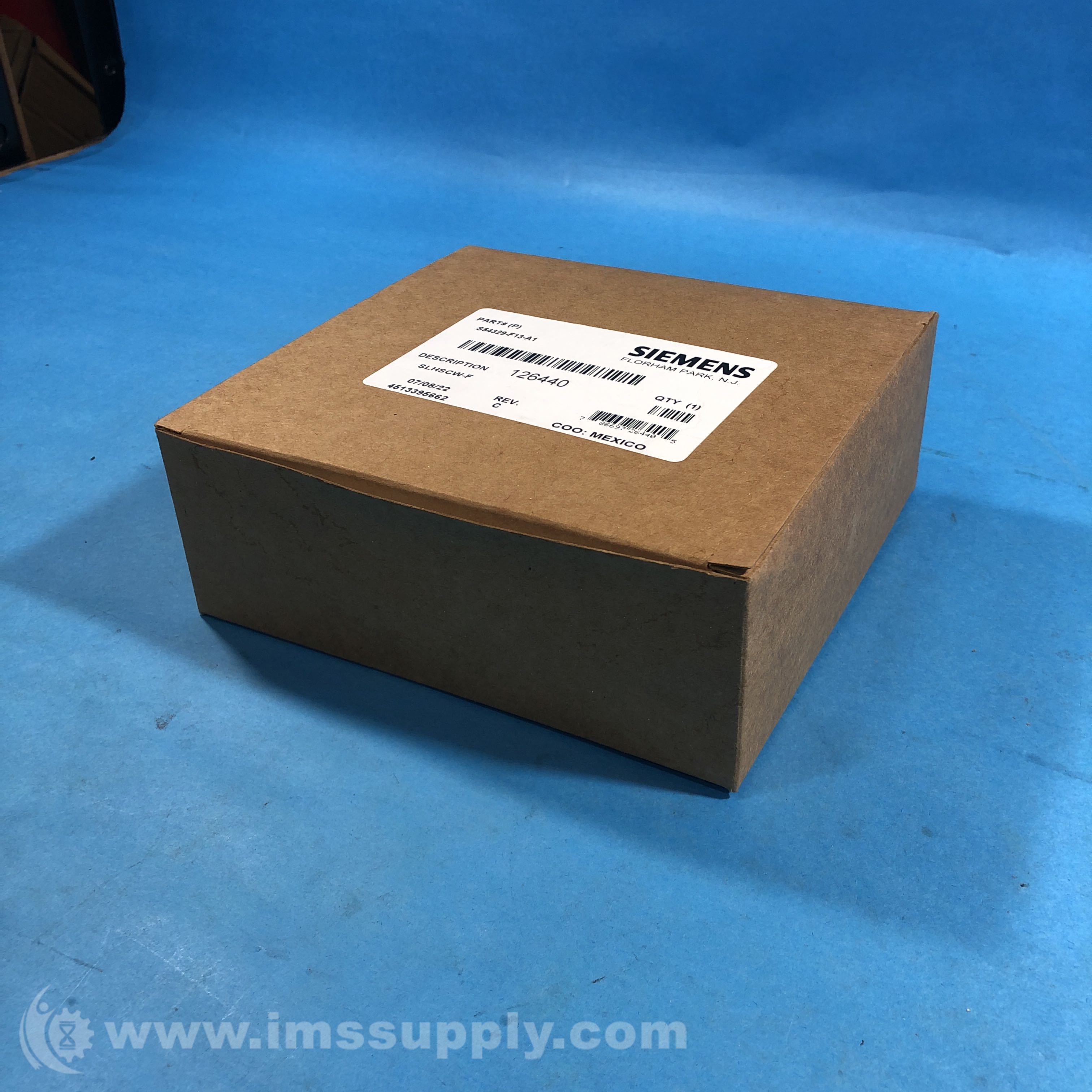 Siemens SLHSCW-F - Ceiling LED Horn/Strobe - White - IMS Supply