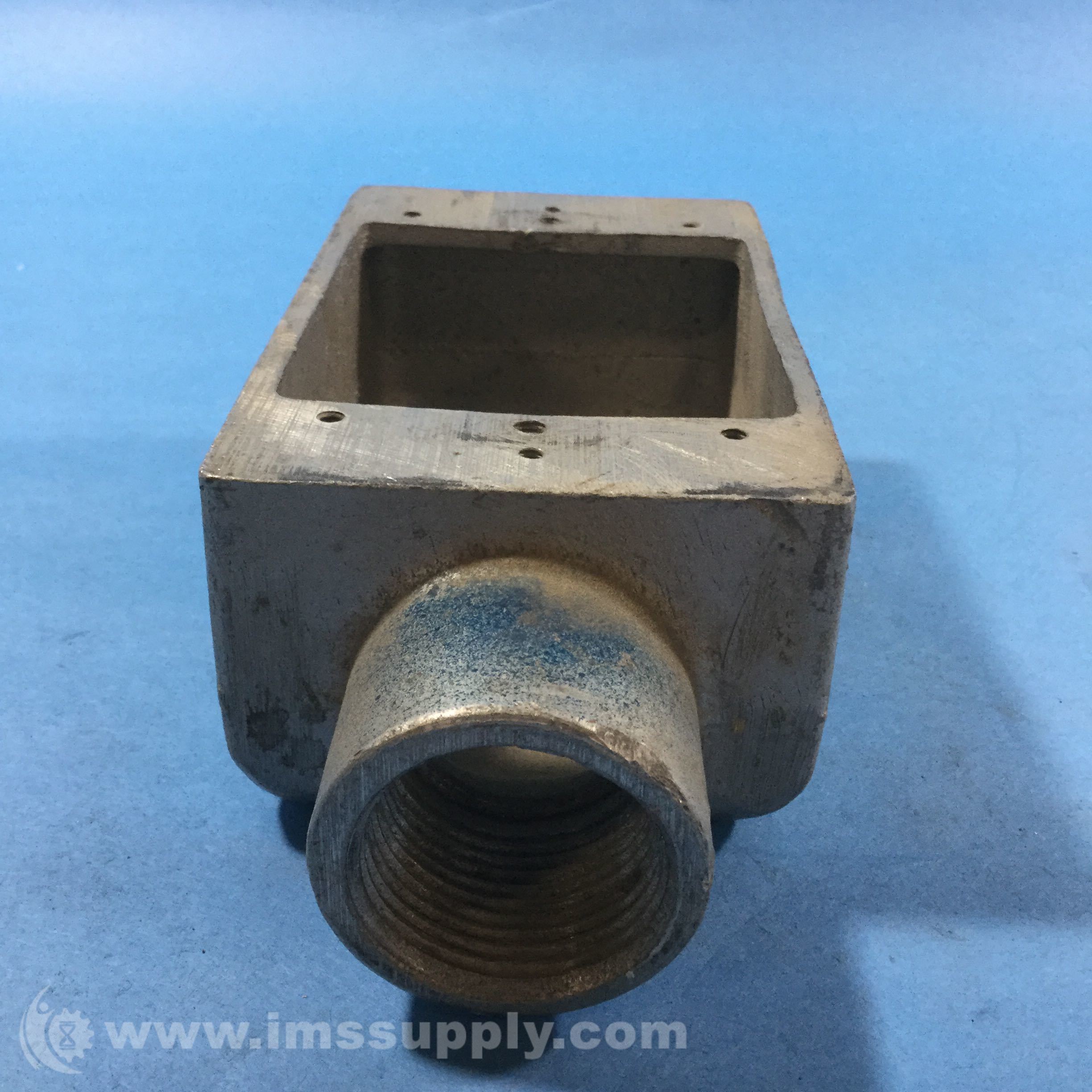 Killark FS-3 Type Cast Device Box, 1 Hub, Shallow, Dead-End - IMS Supply