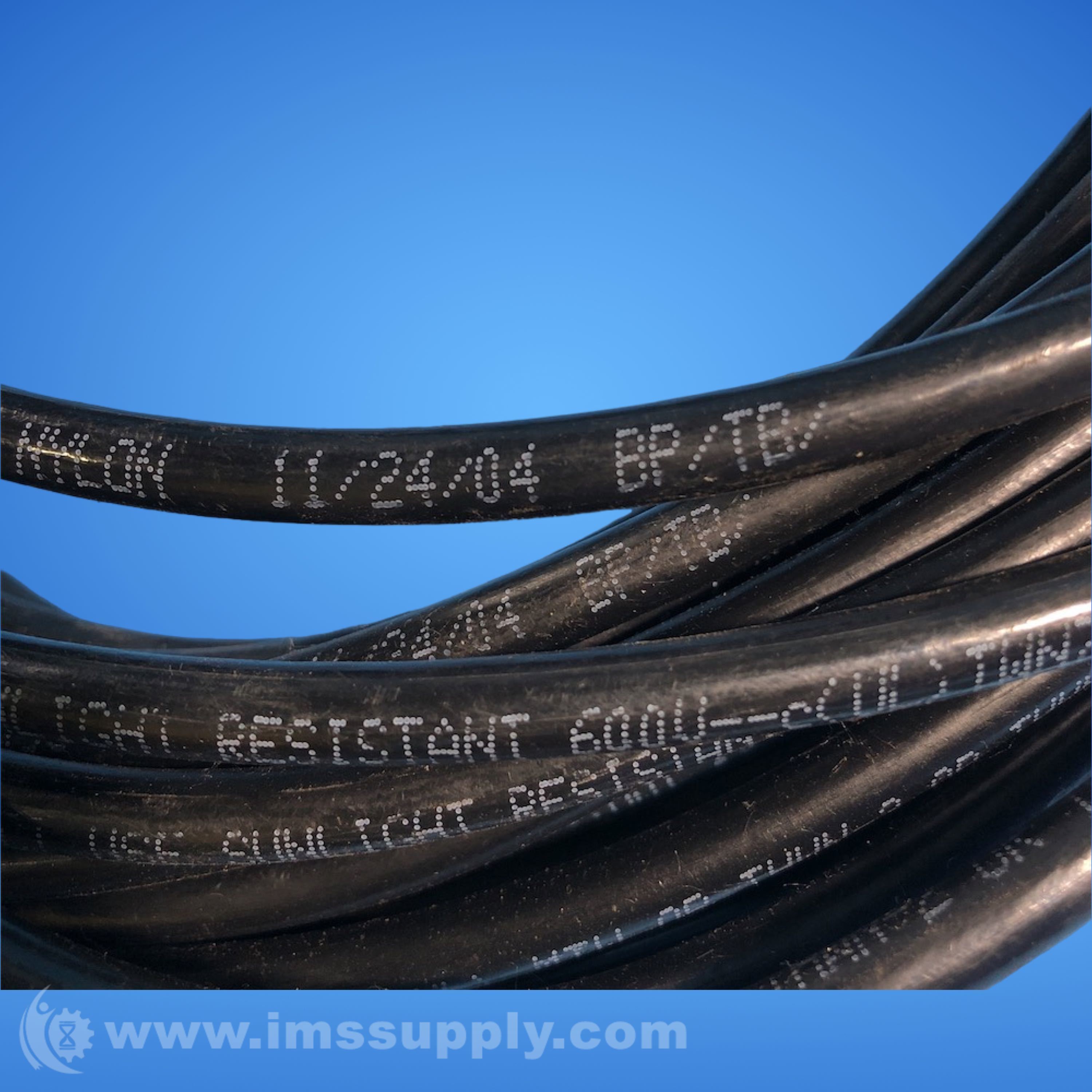 Cerrowire LLC VINYLON-I 4 AWG Black Copper Stranded Wire - IMS Supply