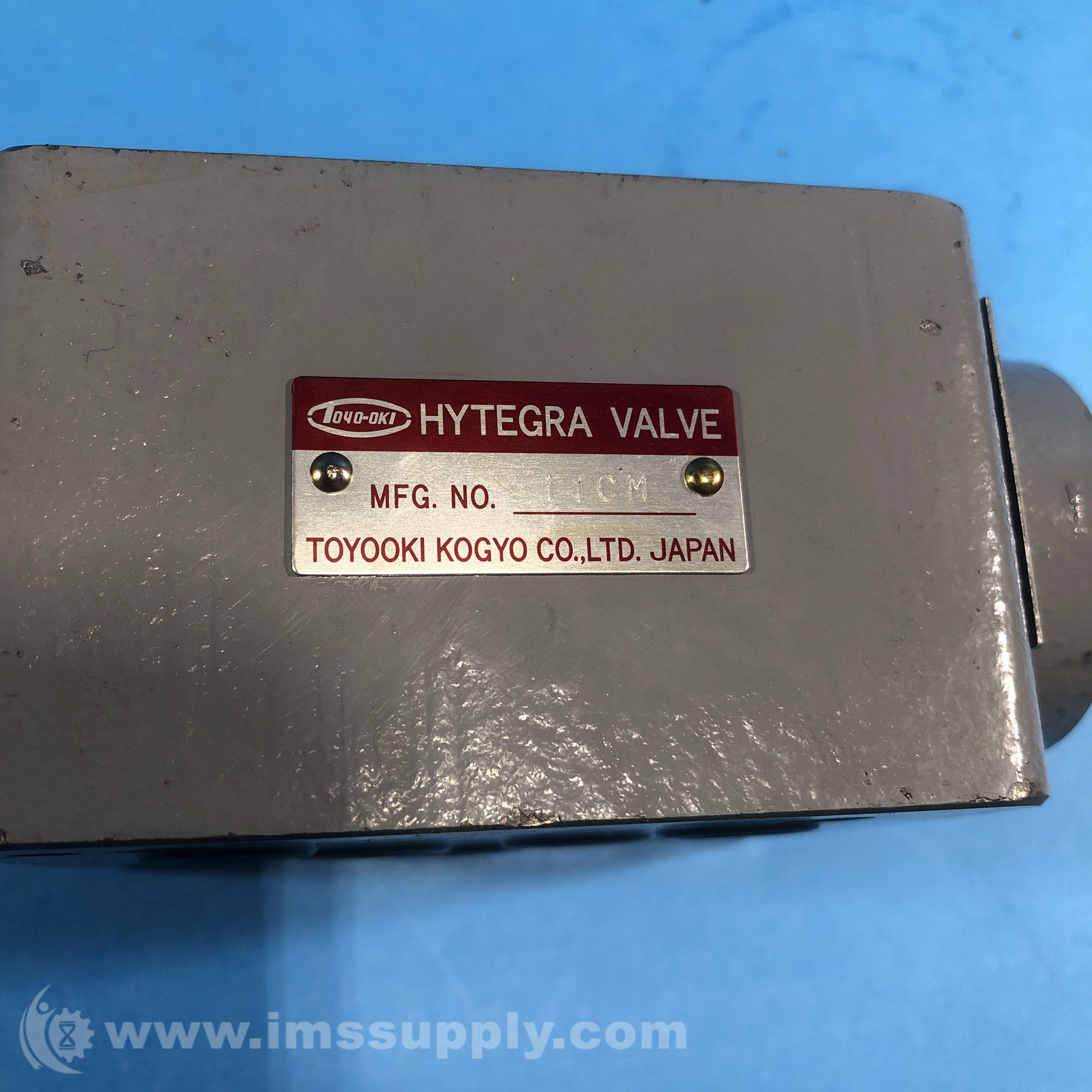 Toyo-Oki 11CM Hytegra Valve - IMS Supply