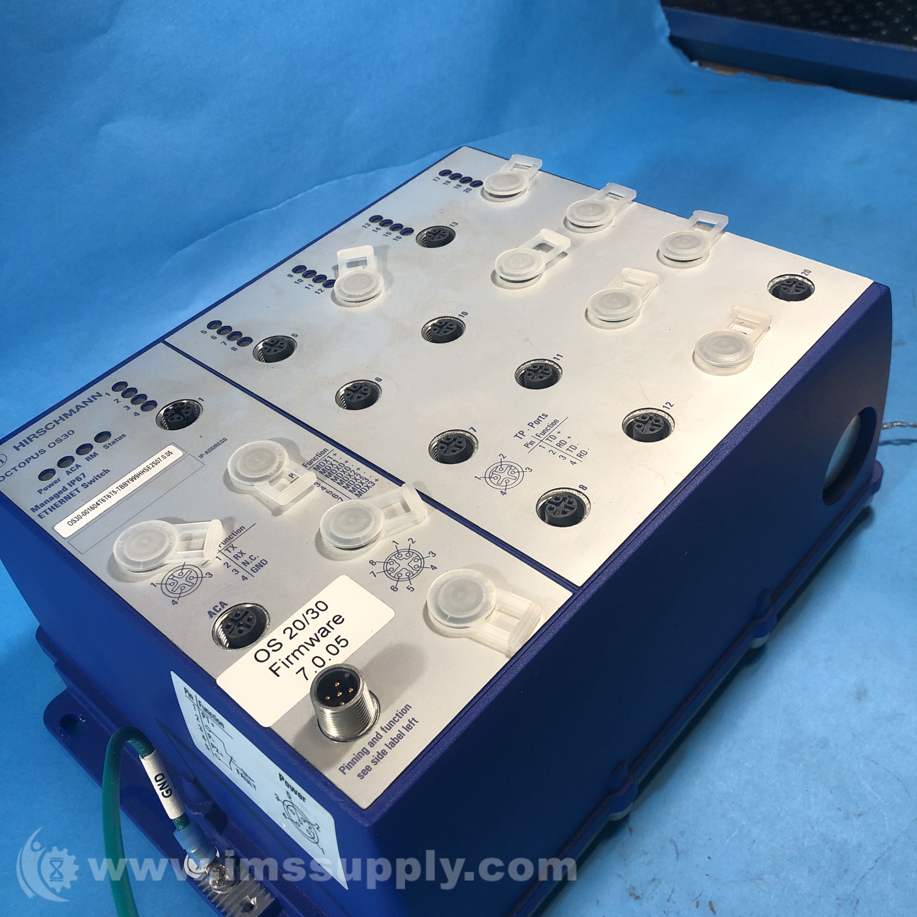 Hirschmann OCTOPUS OS30 Ethernet Switch 20 Ports - IMS Supply