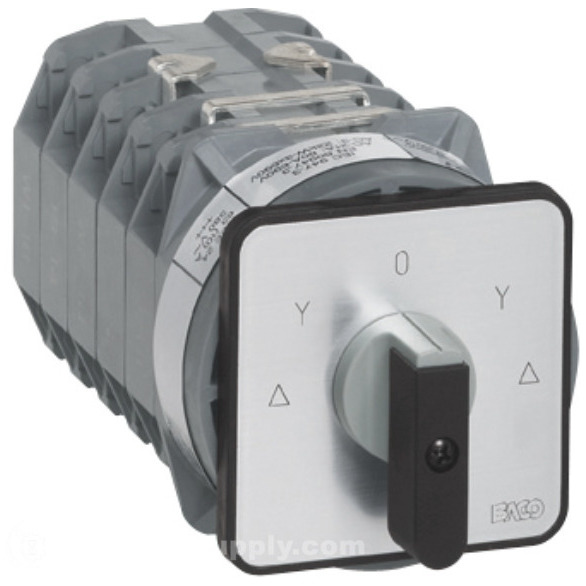 Baco Controls HZ13GQ7 PR40 50 A 1-Speed Cam Switch, 10-Contacts - IMS ...