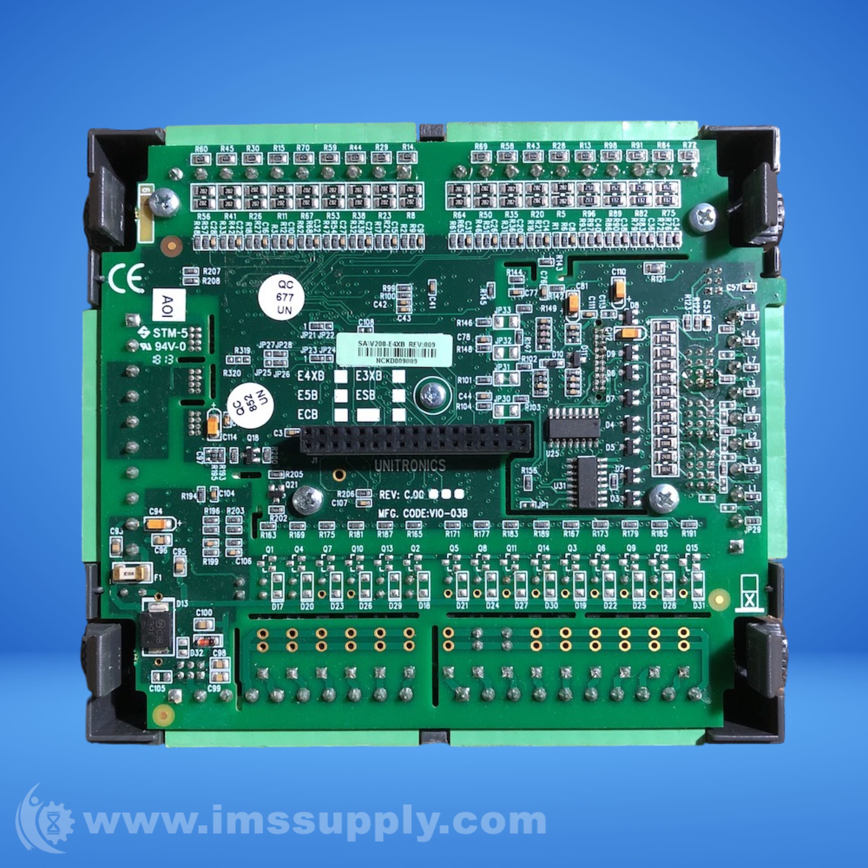 Unitronics V200-18-E4XB Snap-In I/O Module - IMS Supply