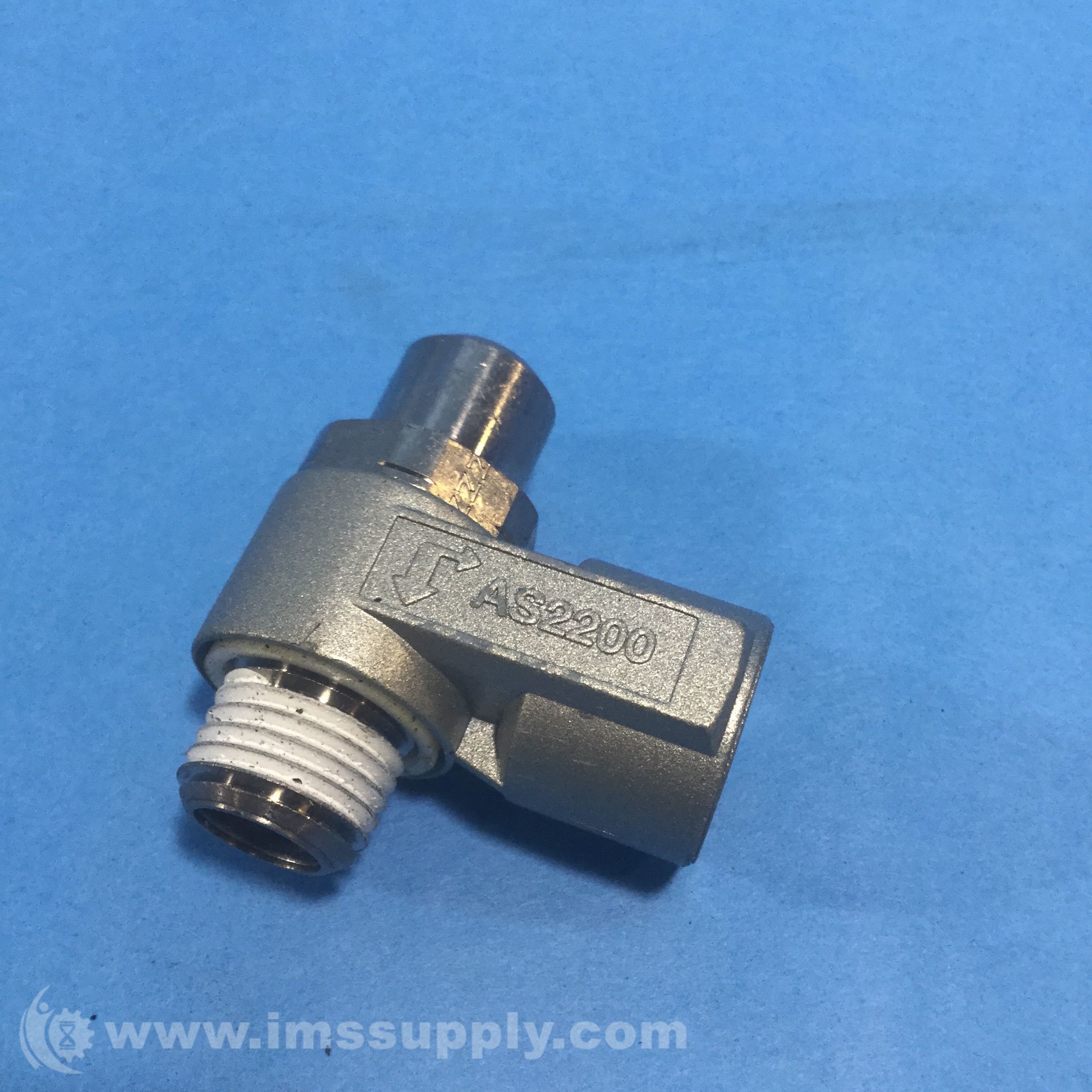 SMC AS2200 AS Flow Control Speed Control - IMS Supply