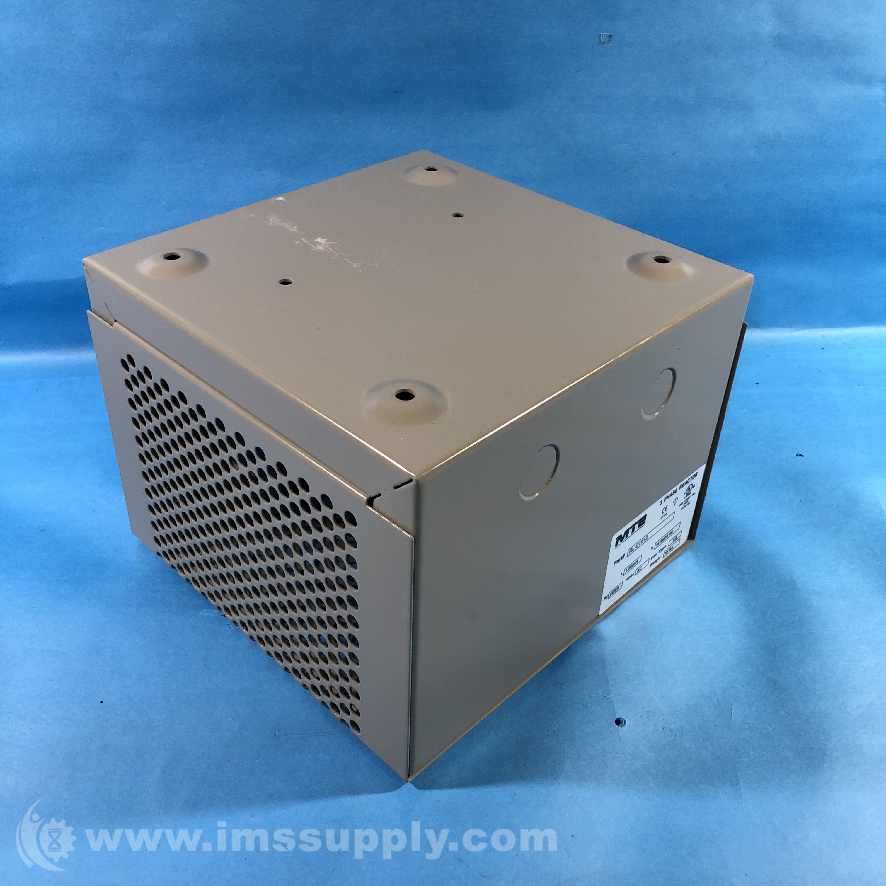 Mte RL-01812 3 Phase Reactor - IMS Supply