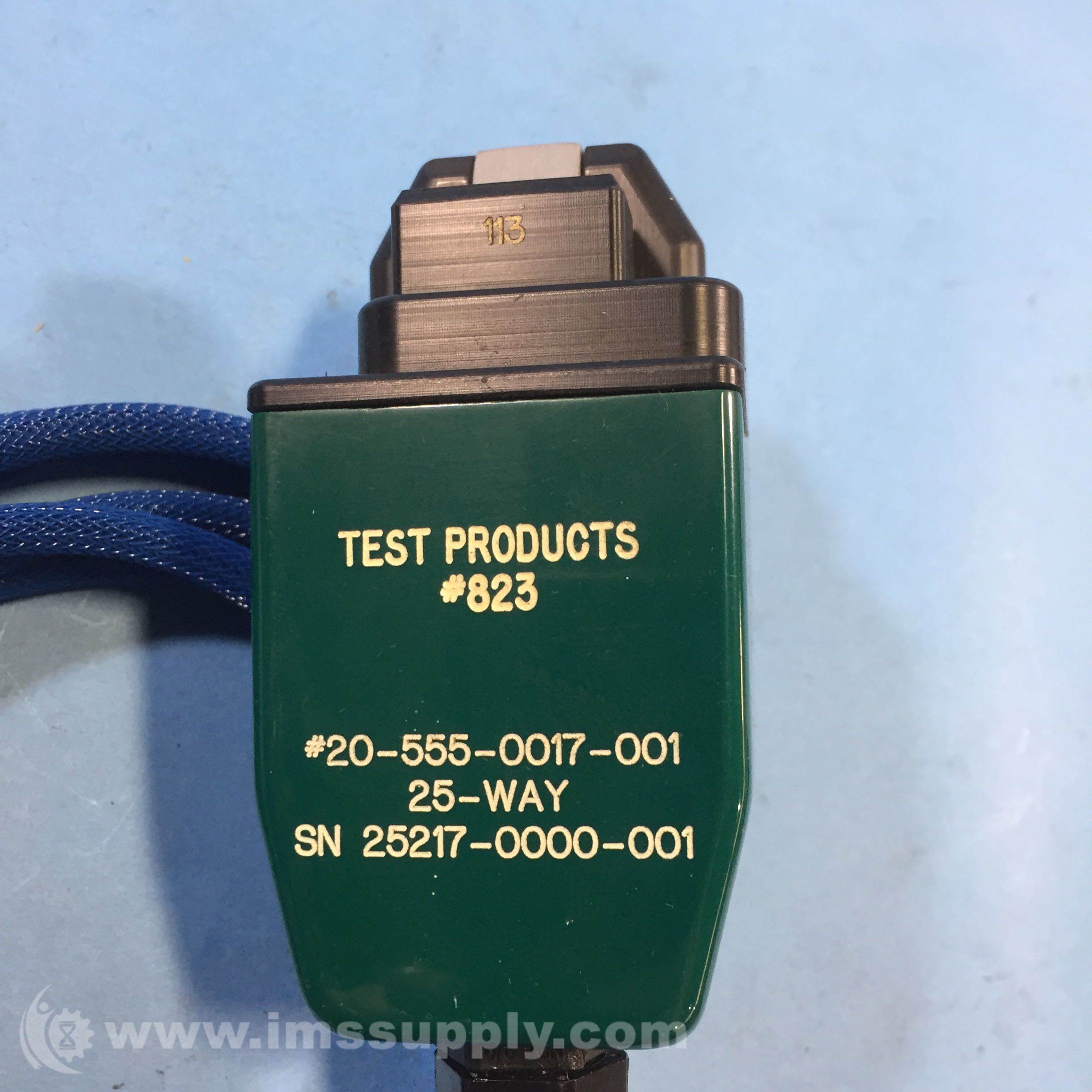 Test Products 20-555-0017-001 25-Way Cable - IMS Supply