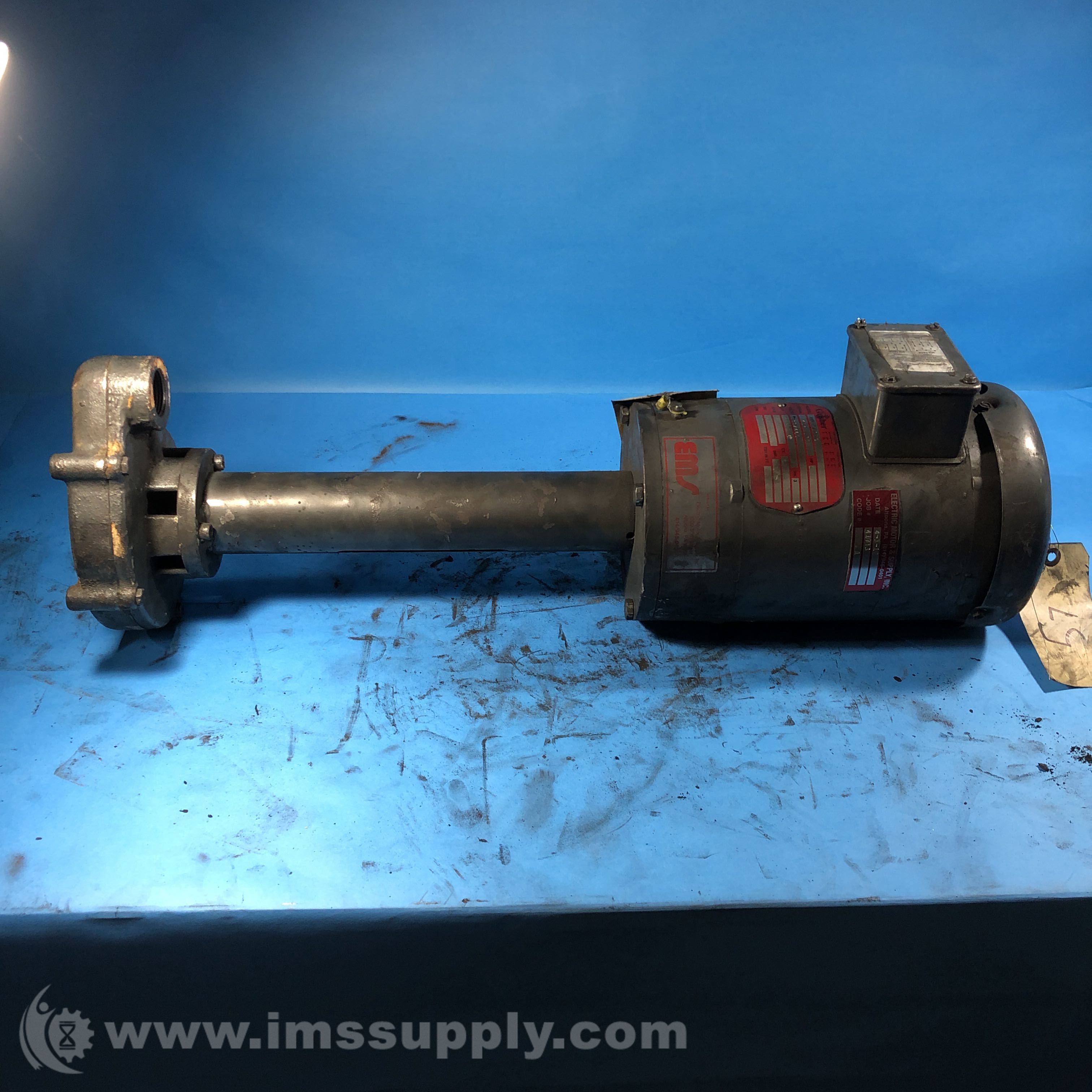 Gusher Pumps UD-XLONG Iron 1IN 1HP 230-460VAC Centrifugal Pump - IMS Supply