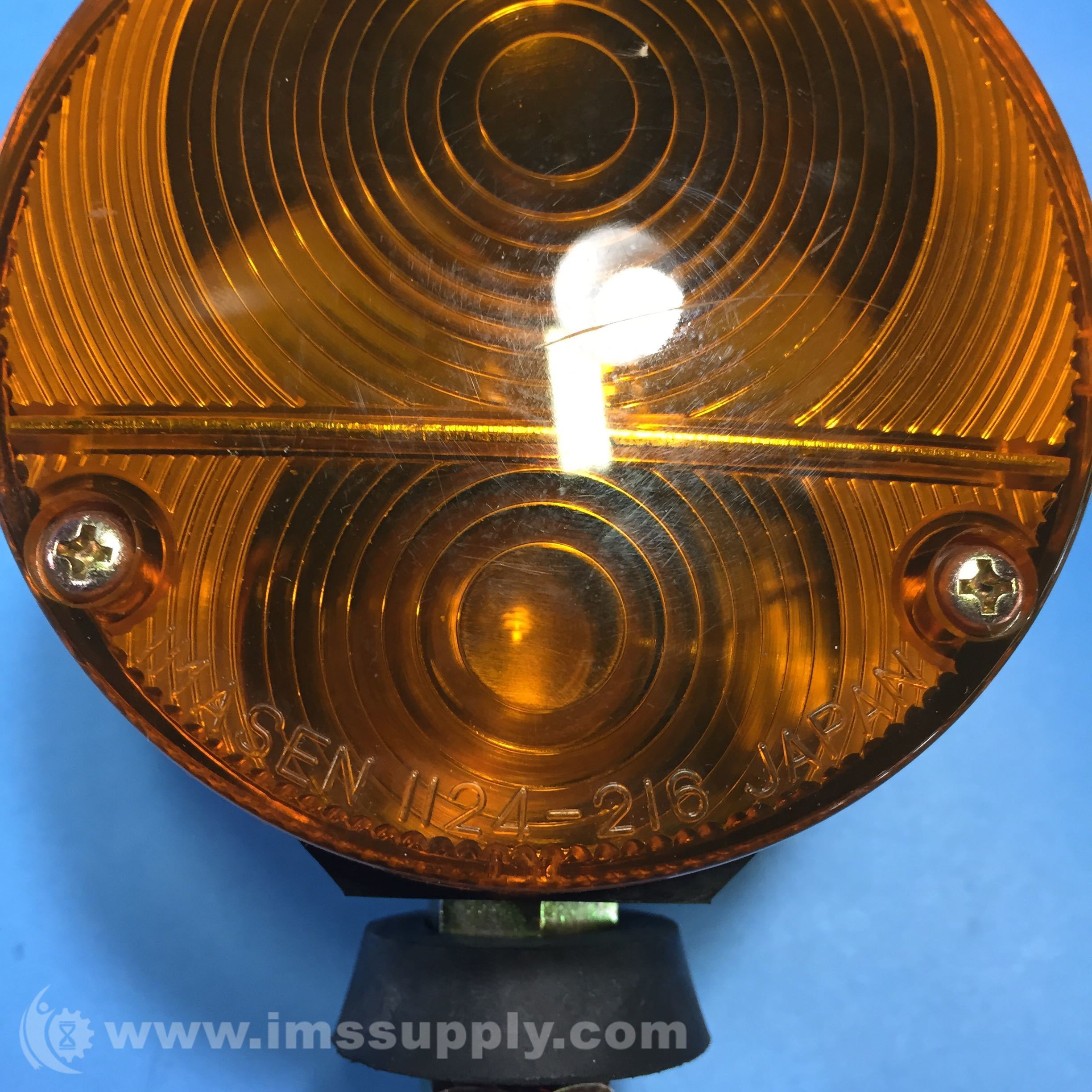 Imasen Electric Industrial 1124-216 Amber Light - IMS Supply