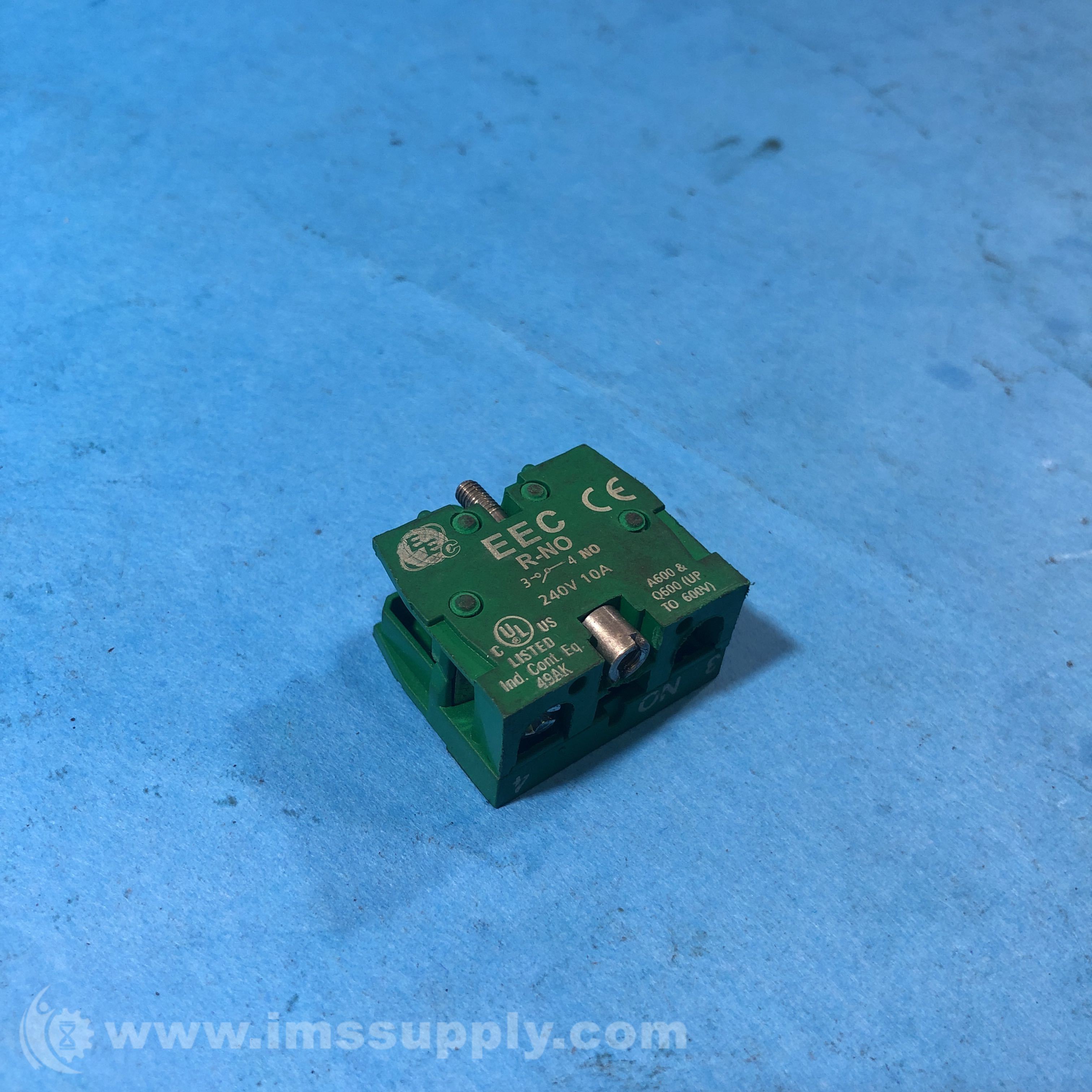 Eec Aeg EEC R-NO Contact Block, 240V, 10A - IMS Supply