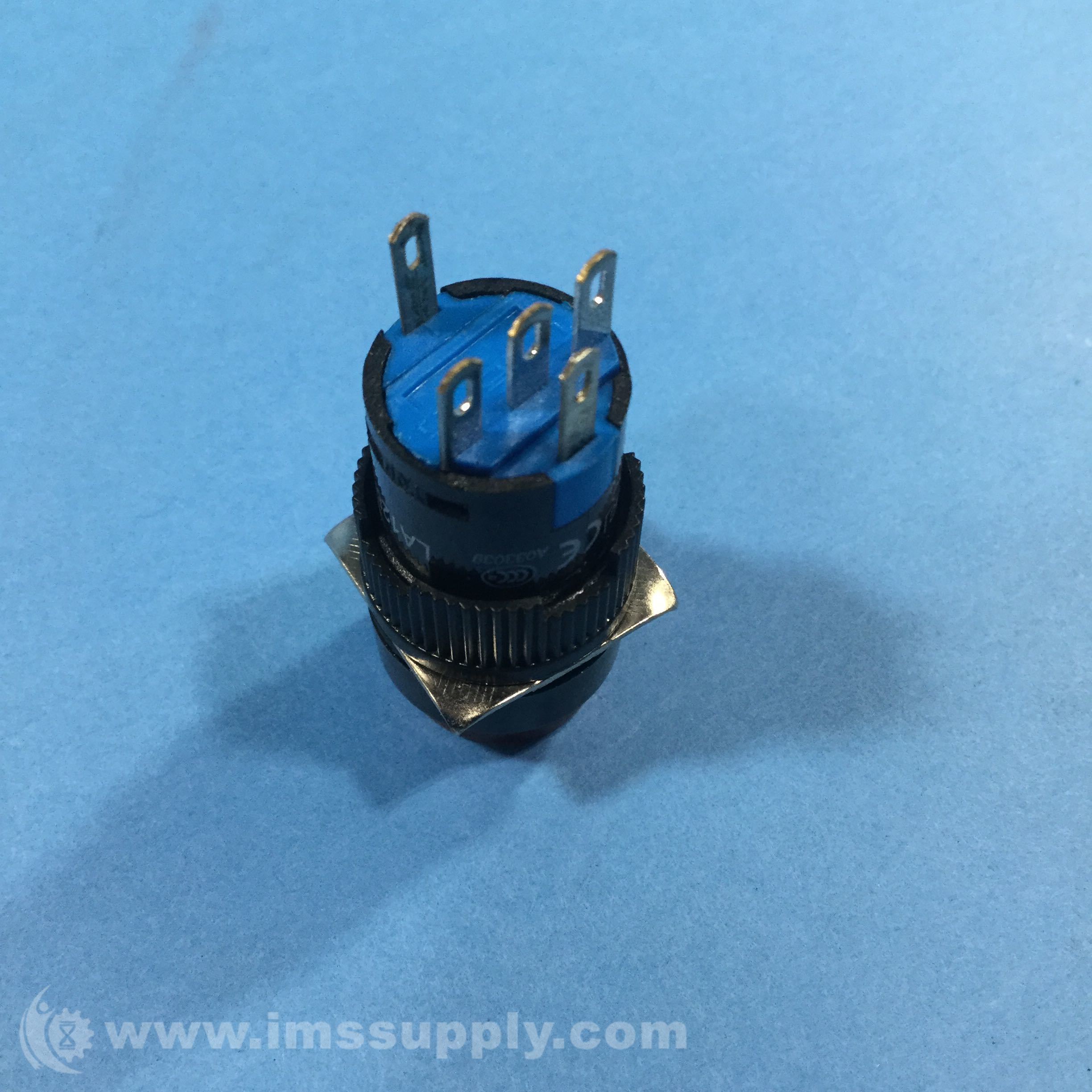 LA128A Red Indicator Round Push Button Switch - IMS Supply