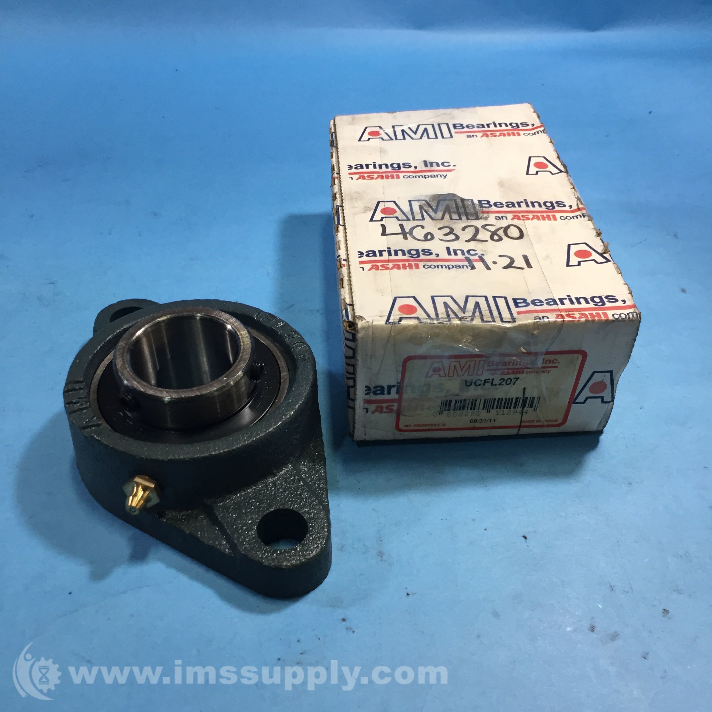 Ami Bearings UFCL207 2-Bolt Flange - IMS Supply