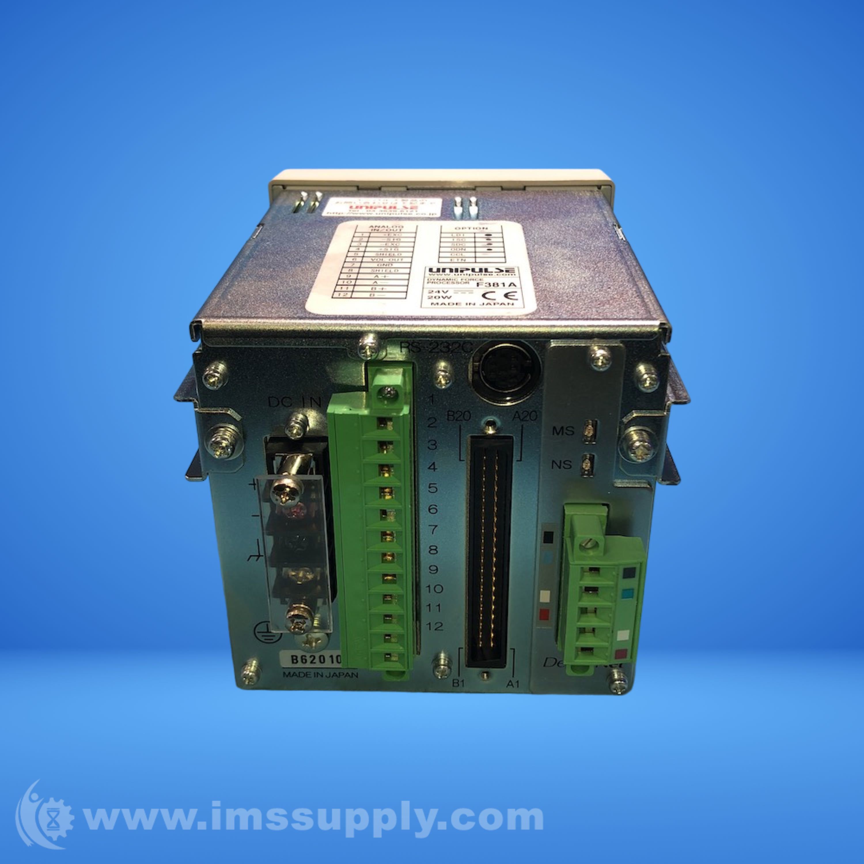 Unipulse F381A Indicator Display - IMS Supply